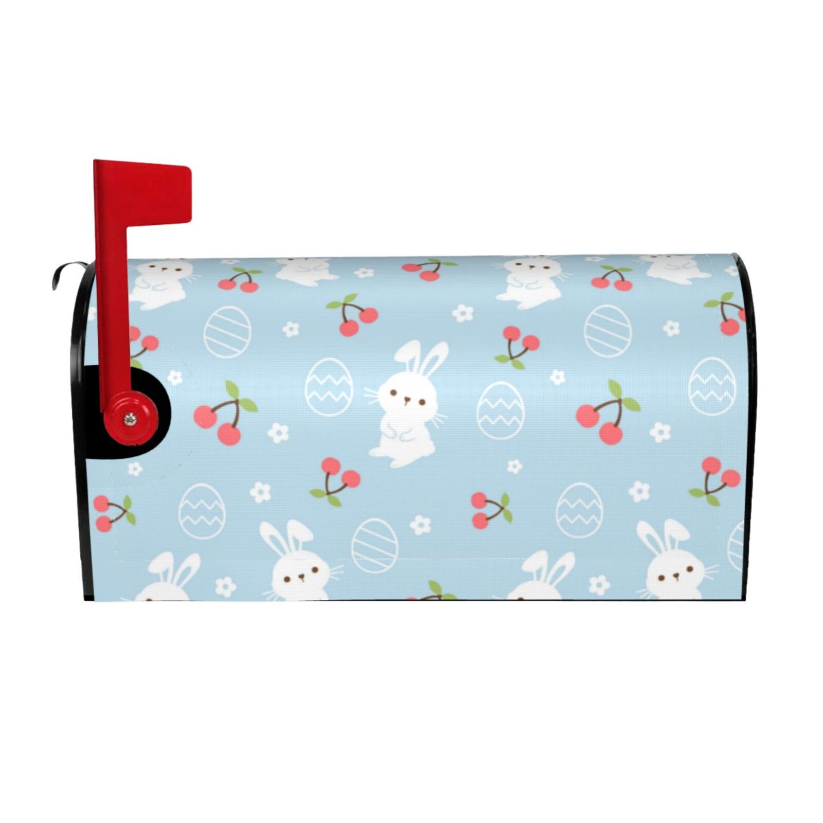 Mailbox Covers, Cartoon Cute Rabbit Egg Flower Cute Welcome Mailbox ...
