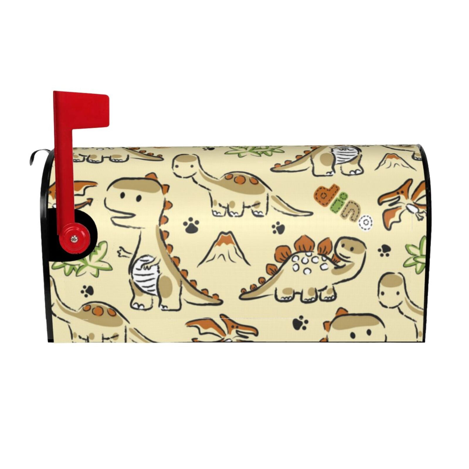 Mailbox Covers Cartoon Dinosaurs Waterproof mail Box Covers, Magnetic ...