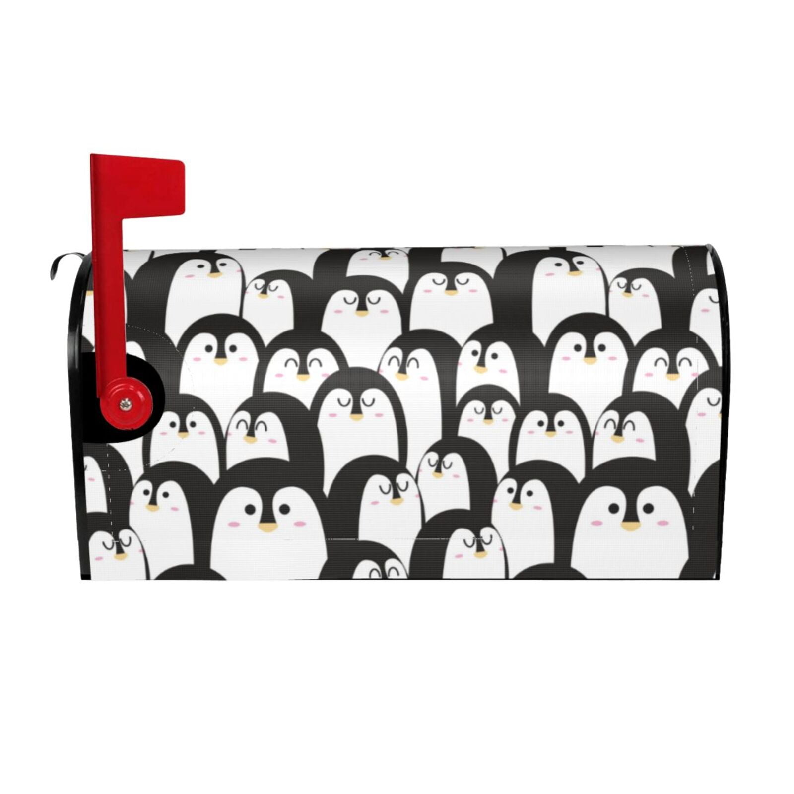Mailbox Covers, Cartoon penguin Welcome Cute Mailbox Cover Magnetic ...