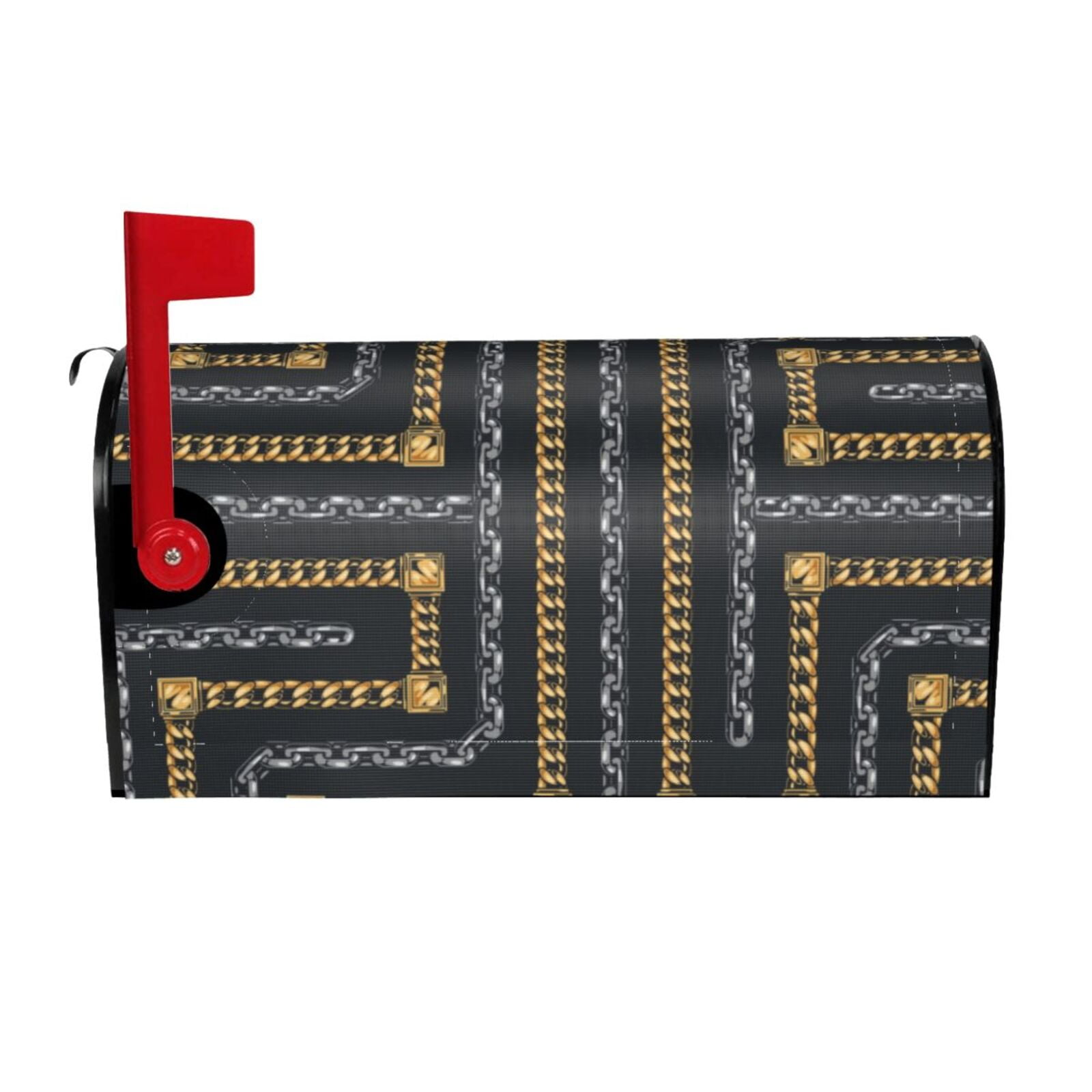 Mailbox Covers Chain Maze Pattern Waterproof mail Box Covers, Magnetic ...