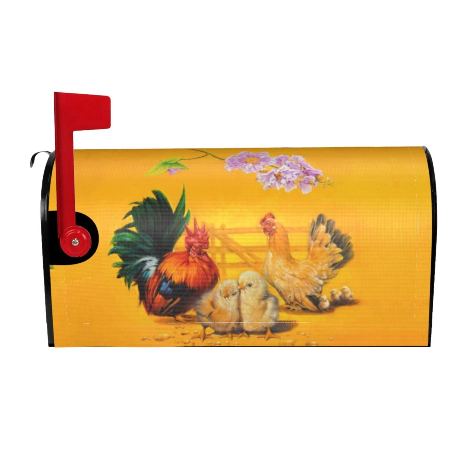 Mailbox Covers, Chicken Family Rooster Welcome Cute Mailbox Cover ...
