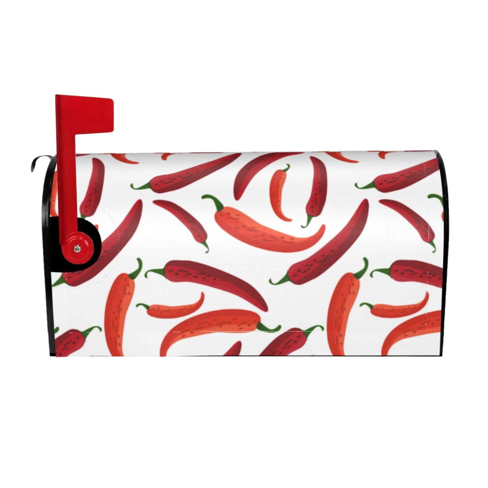 Mailbox Covers Chili Pepper Print red Waterproof mail Box Covers ...