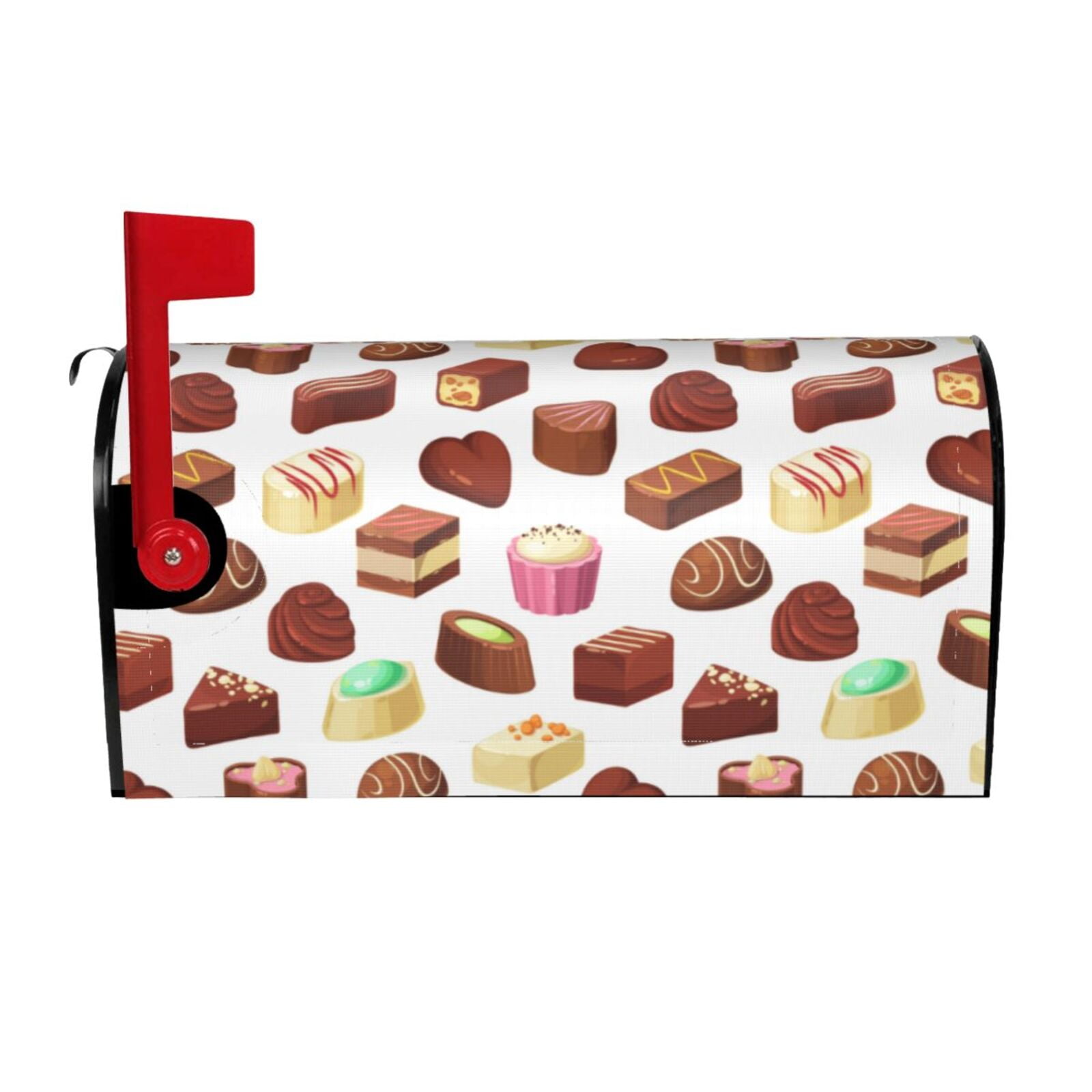 Mailbox Covers, Chocolate Cake Print Welcome Cute Mailbox Cover ...
