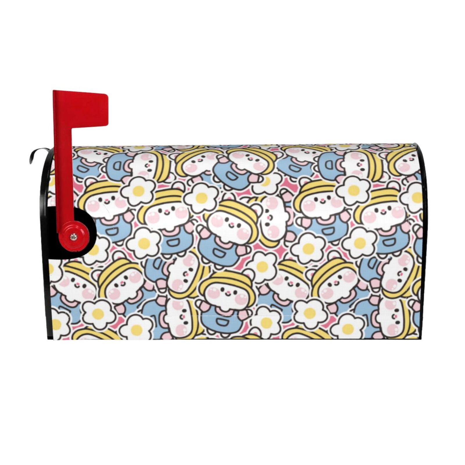 Mailbox Covers, Classic Cute Rabbit Flower Cute Welcome Mailbox Cover ...