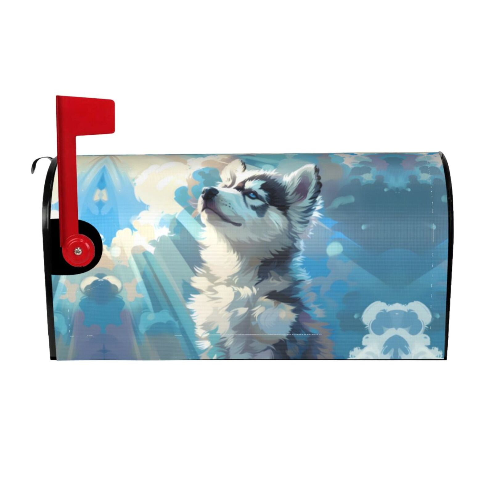 Mailbox Covers, Cloud Sunshine Puppy Welcome Cute Mailbox Cover ...