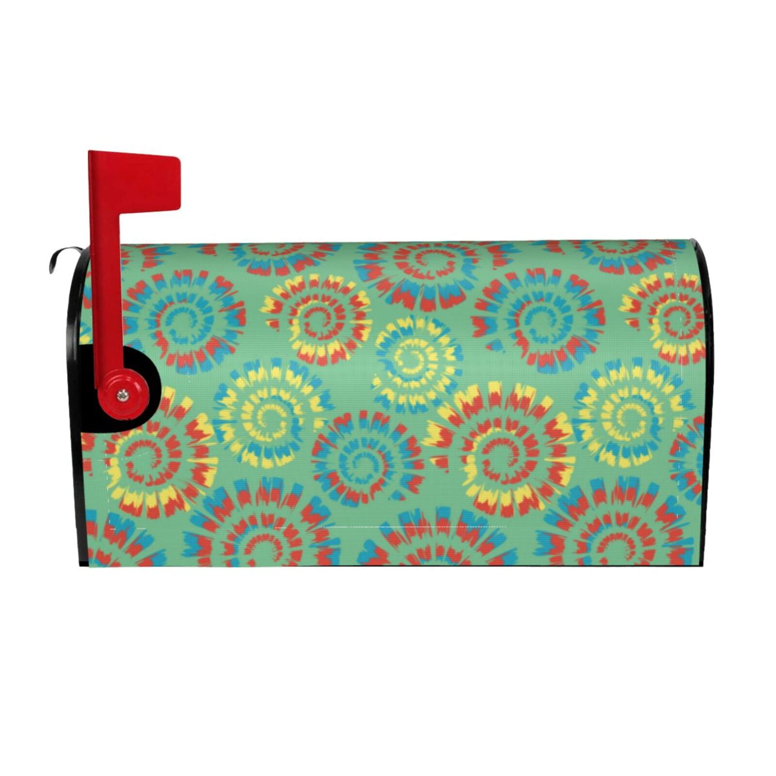 Mailbox Covers Colourful Tie Dye Waterproof mail Box Covers, Magnetic ...