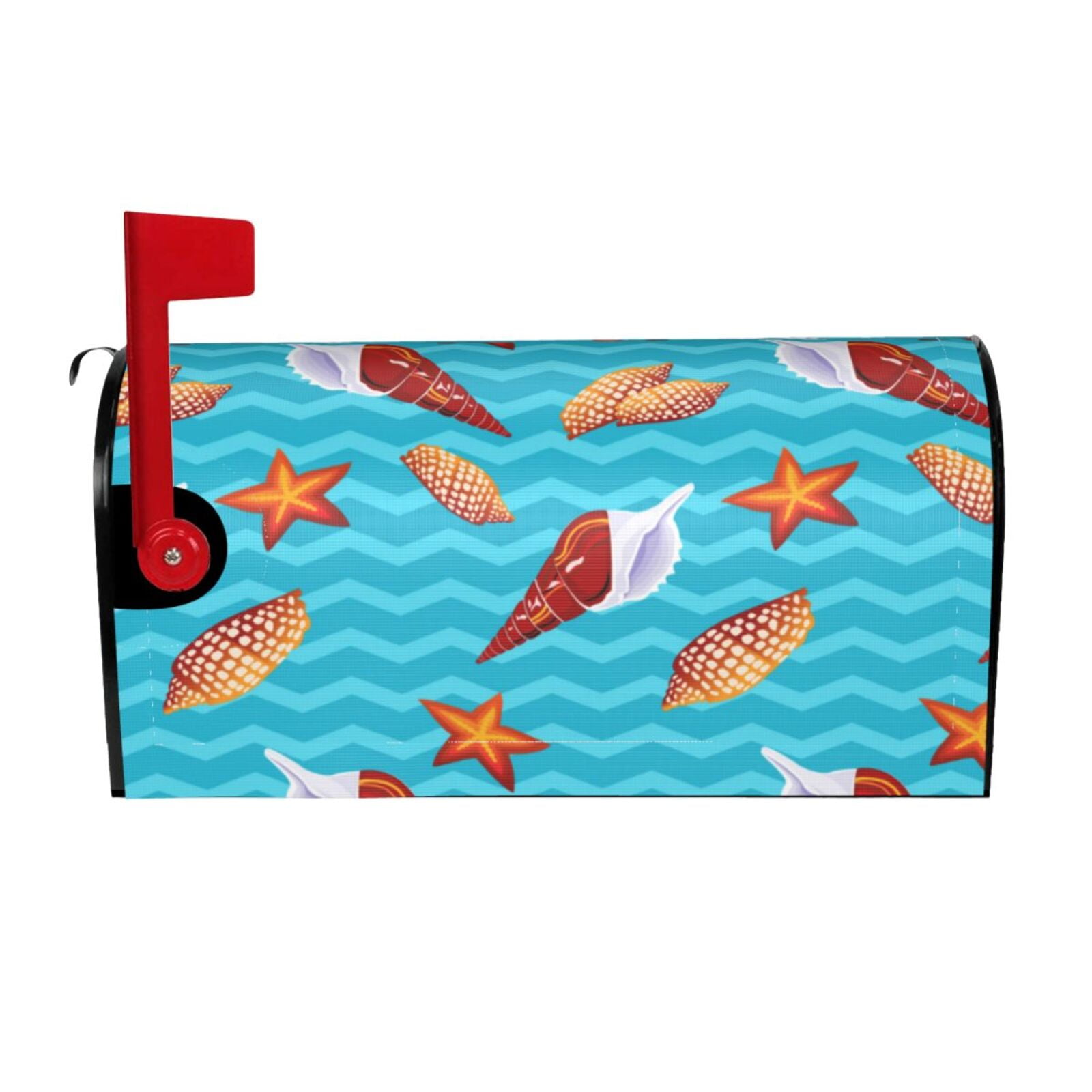 Mailbox Covers, Conch Ripples Welcome Cute Mailbox Cover Magnetic ...