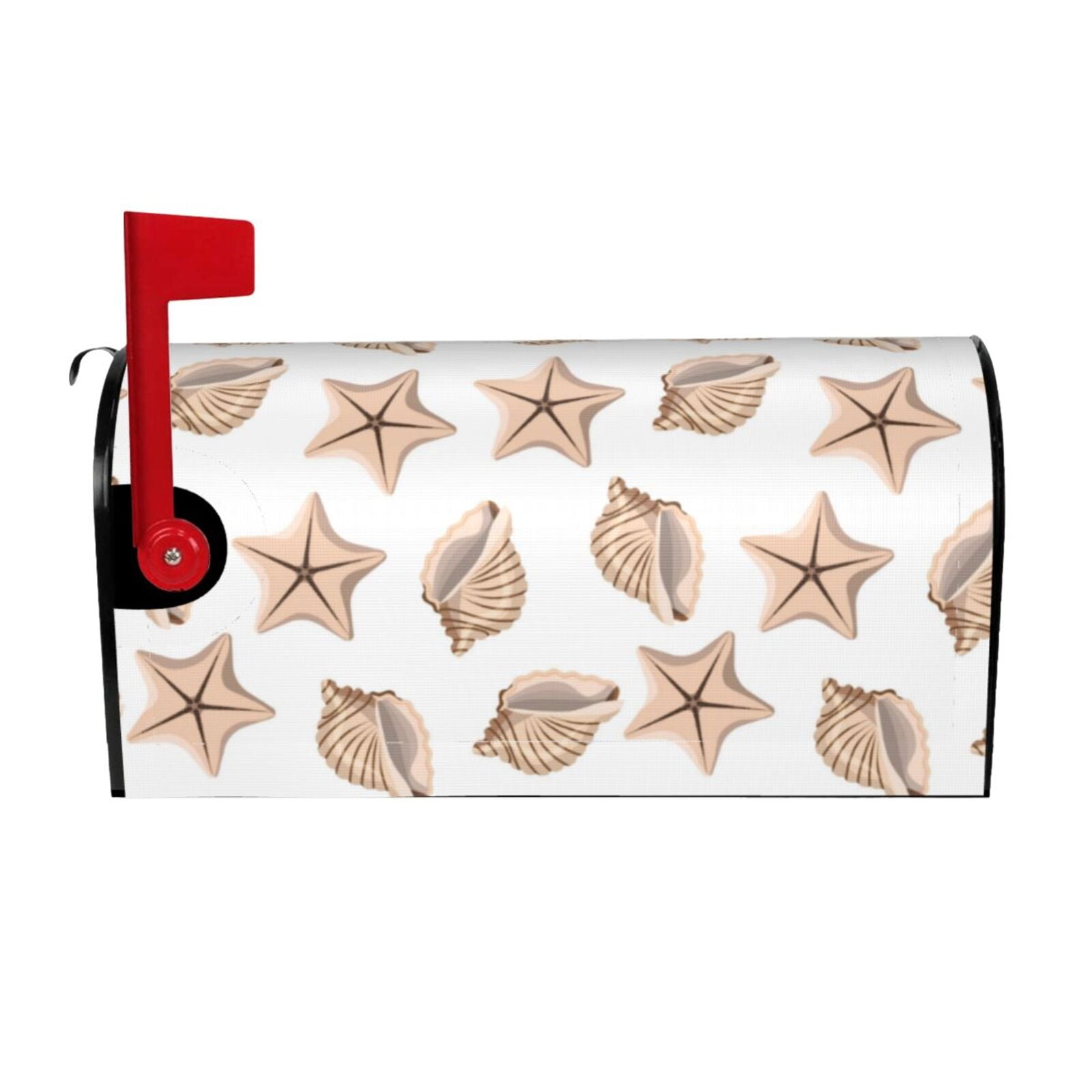 Mailbox Covers, Conch Shells Print No.9073 Welcome Cute Mailbox Cover ...