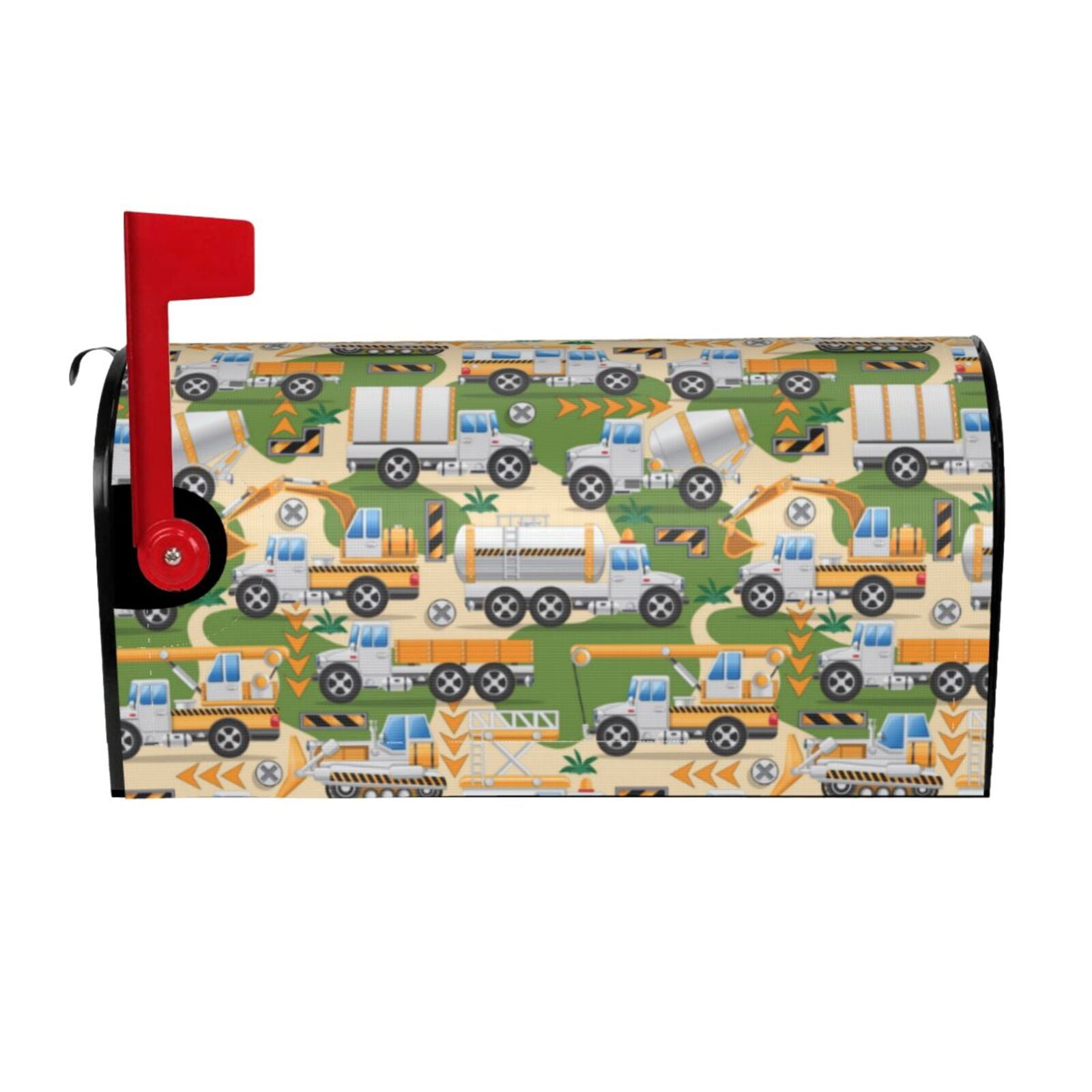 Mailbox Covers, Construction Machinery1 Welcome Cute Mailbox Cover ...