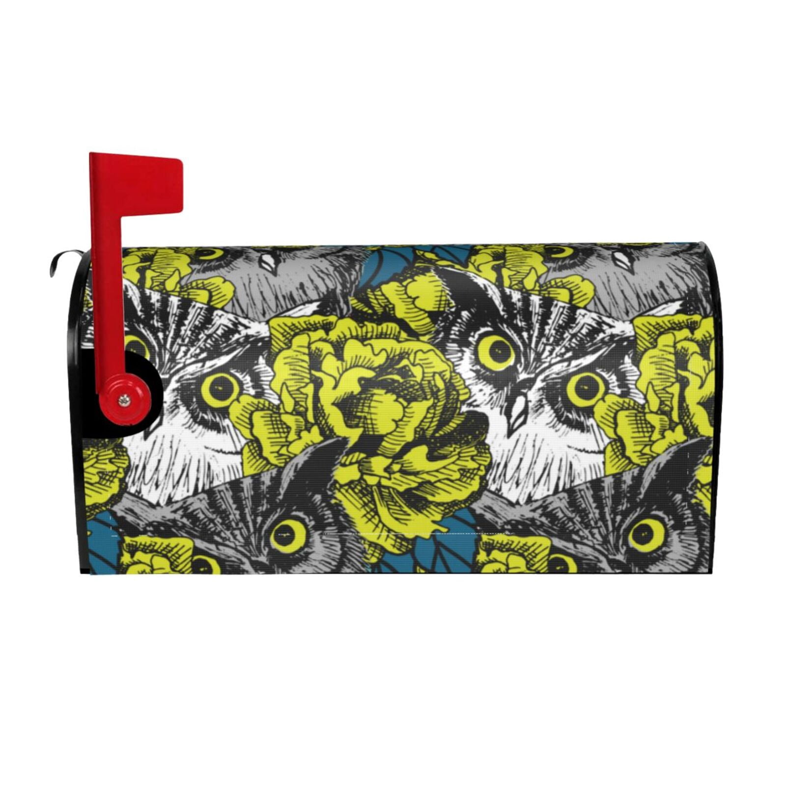 Mailbox Covers Cool Owls Waterproof mail Box Covers, Magnetic Standard ...