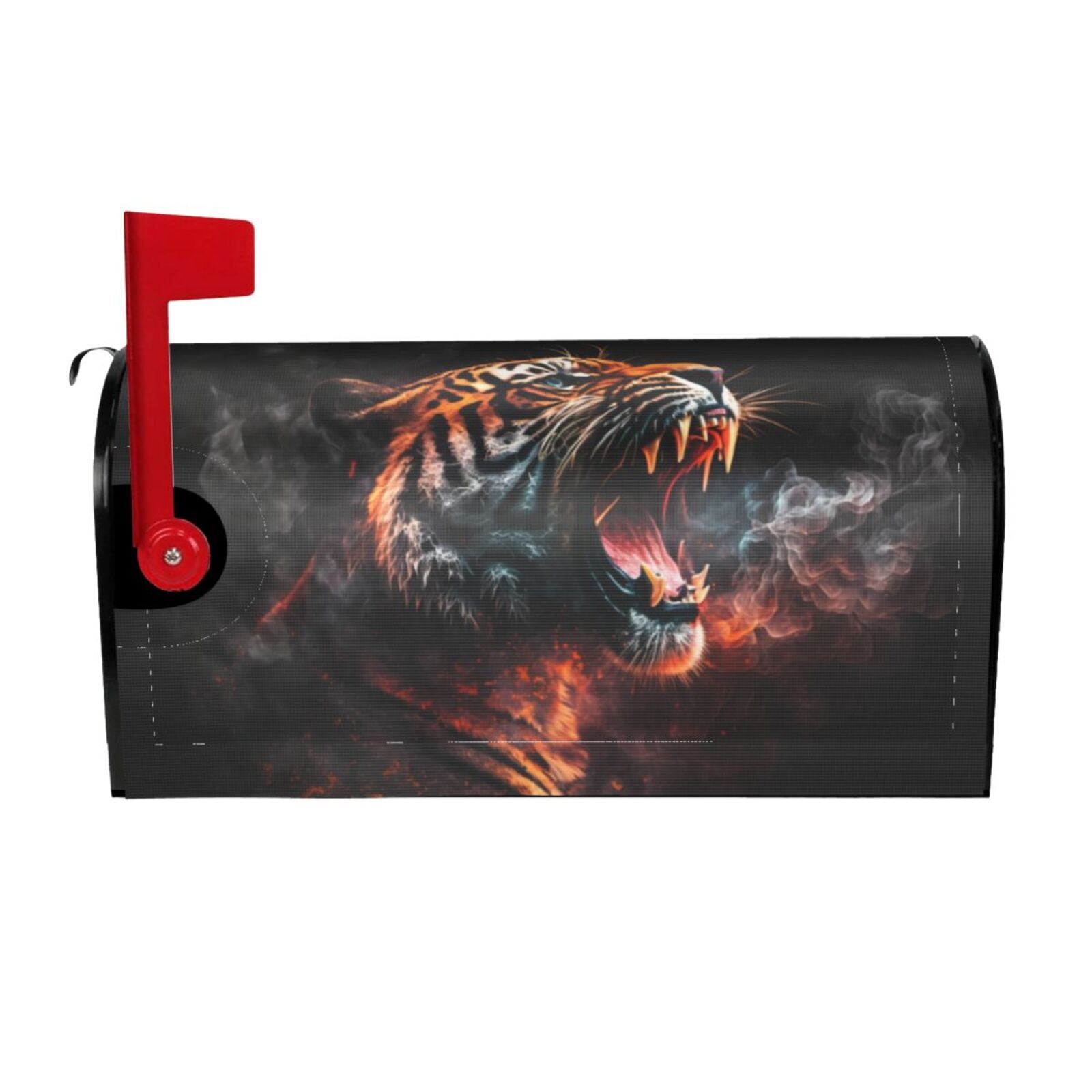 Mailbox Covers, Cool Tiger Welcome Cute Mailbox Cover Magnetic Standard ...