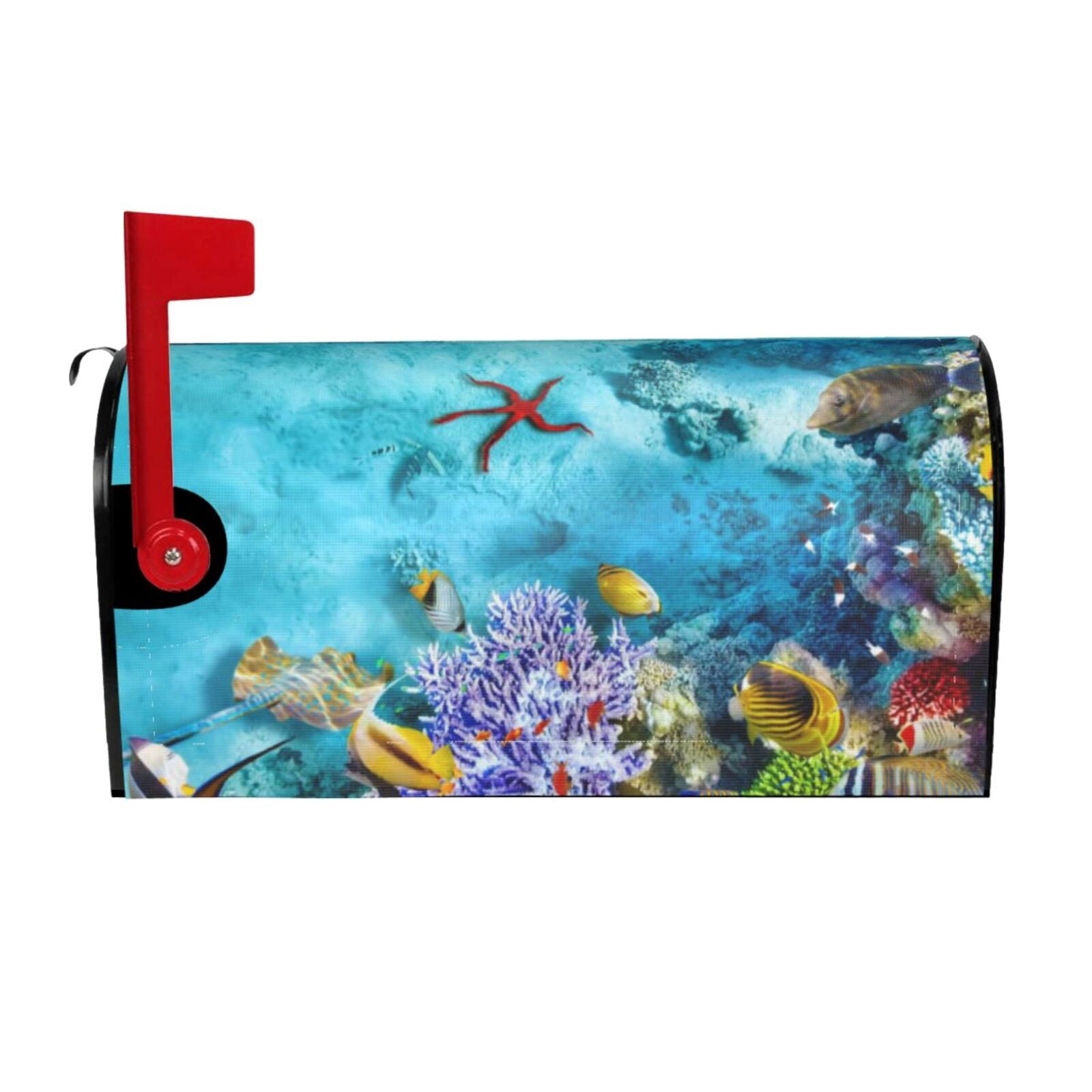 Mailbox Covers Corals and Tropical Fish Waterproof mail Box Covers ...