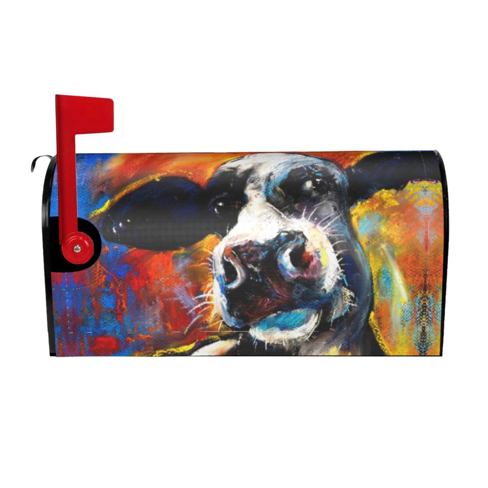 Mailbox Covers, Cow Welcome Cute Mailbox Cover Magnetic Standard Size ...