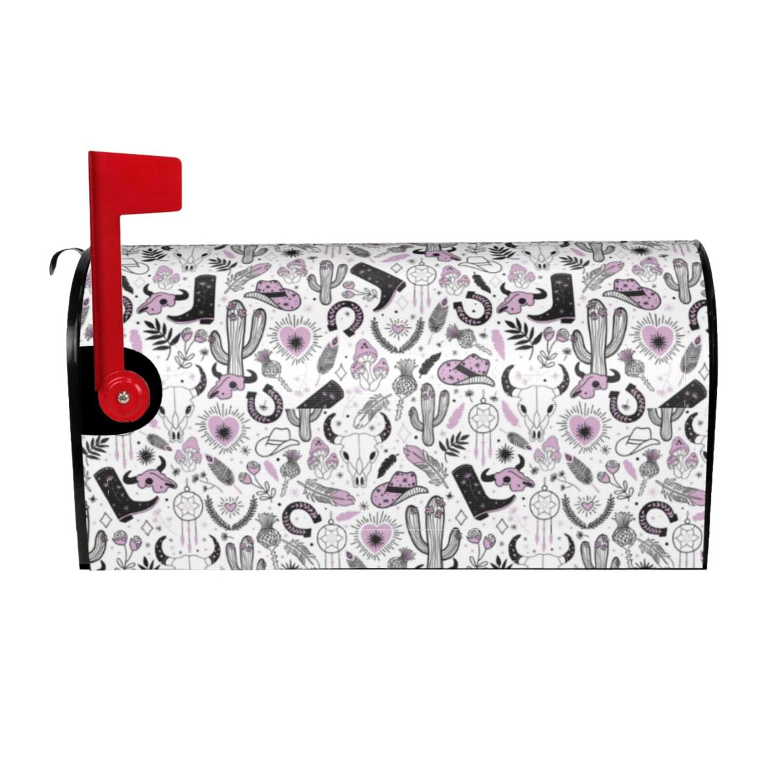 Mailbox Covers, Cowboy Welcome Cute Mailbox Cover Magnetic Standard ...