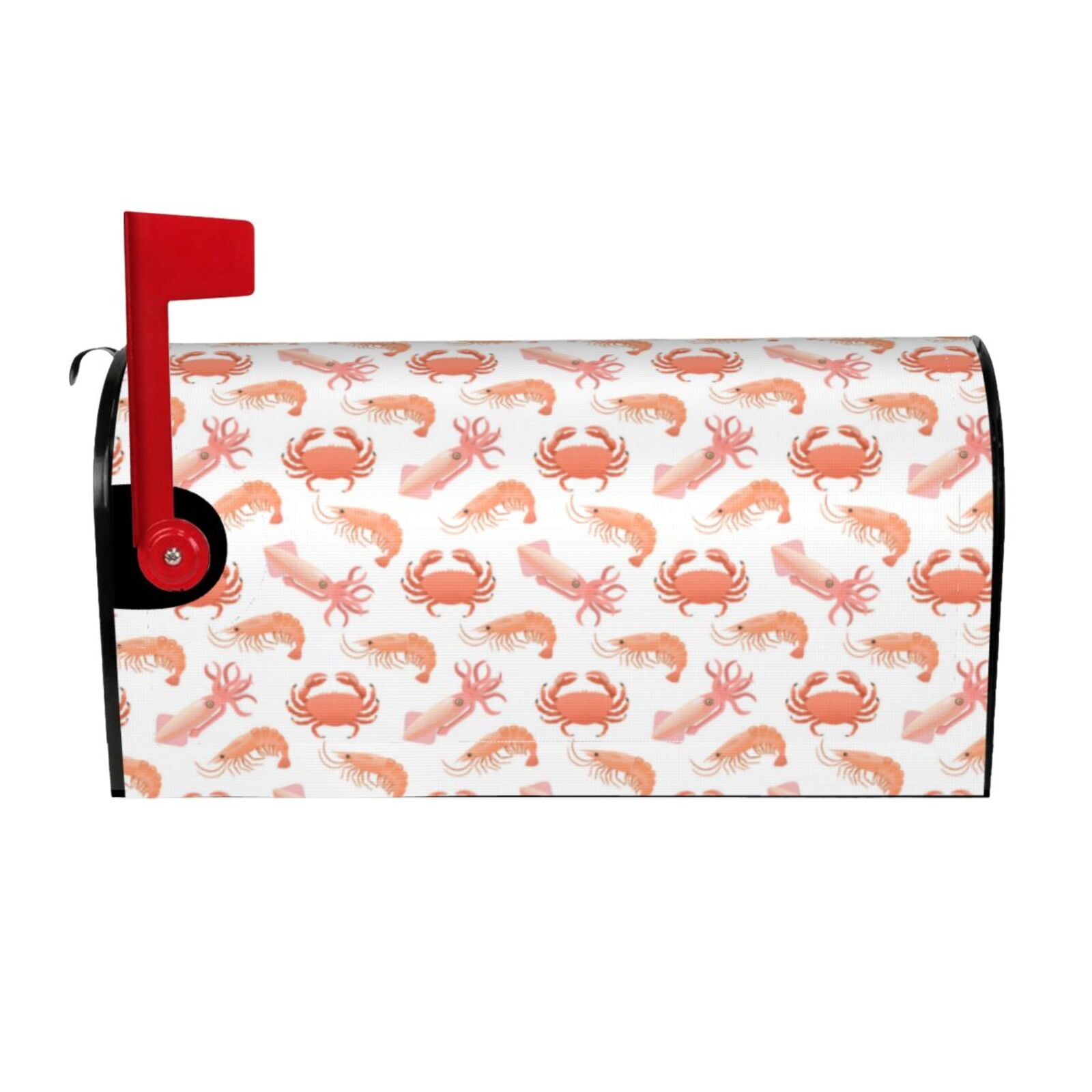 Mailbox Covers, Crab Squid Shrimp Cute Welcome Mailbox Cover Magnetic ...