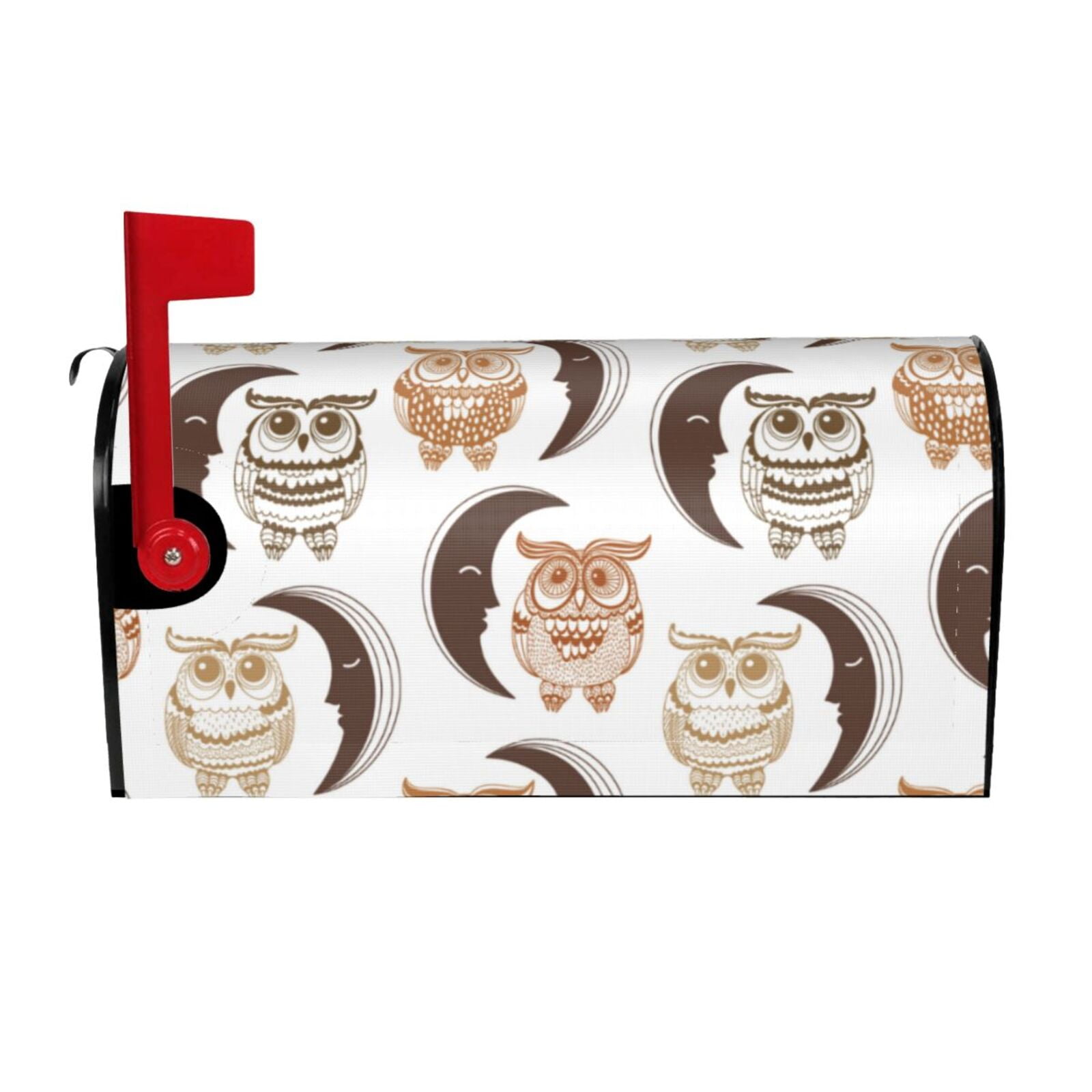 Mailbox Covers Crescent Moon and Owl Waterproof mail Box Covers ...