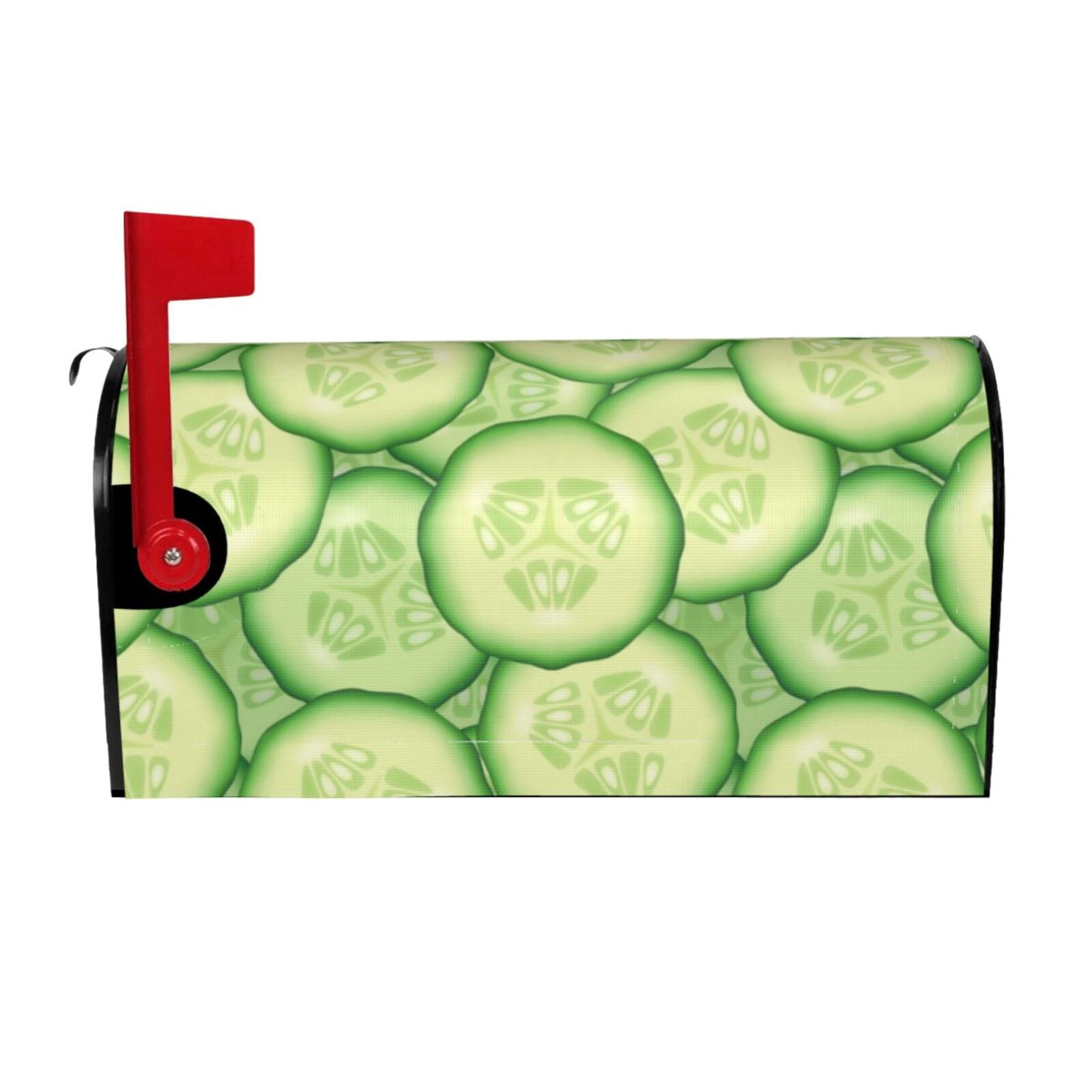 Mailbox Covers, Cucumber Pattern funny Welcome Cute Mailbox Cover ...