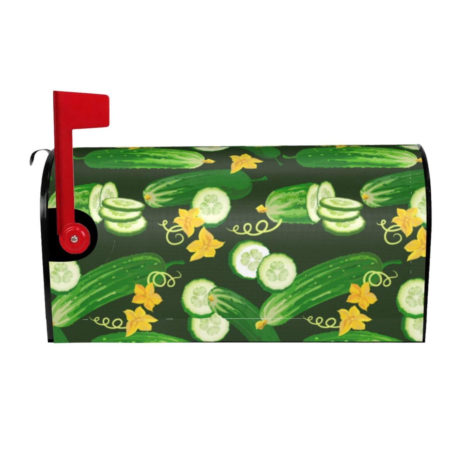Mailbox Covers, Cucumber Pattern leaf Welcome Cute Mailbox Cover ...