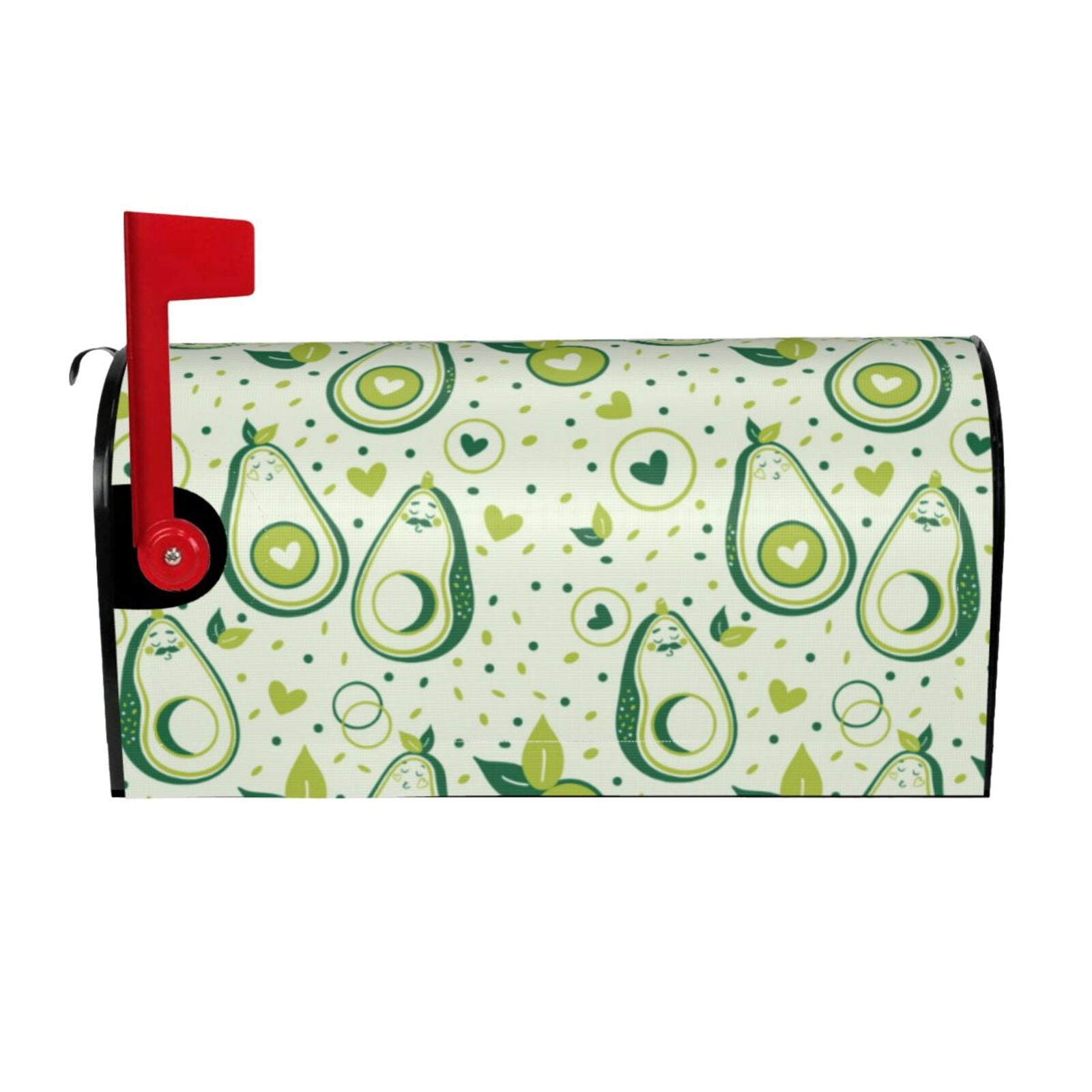 Mailbox Covers Cute Avocado Green Love Waterproof mail Box Covers ...