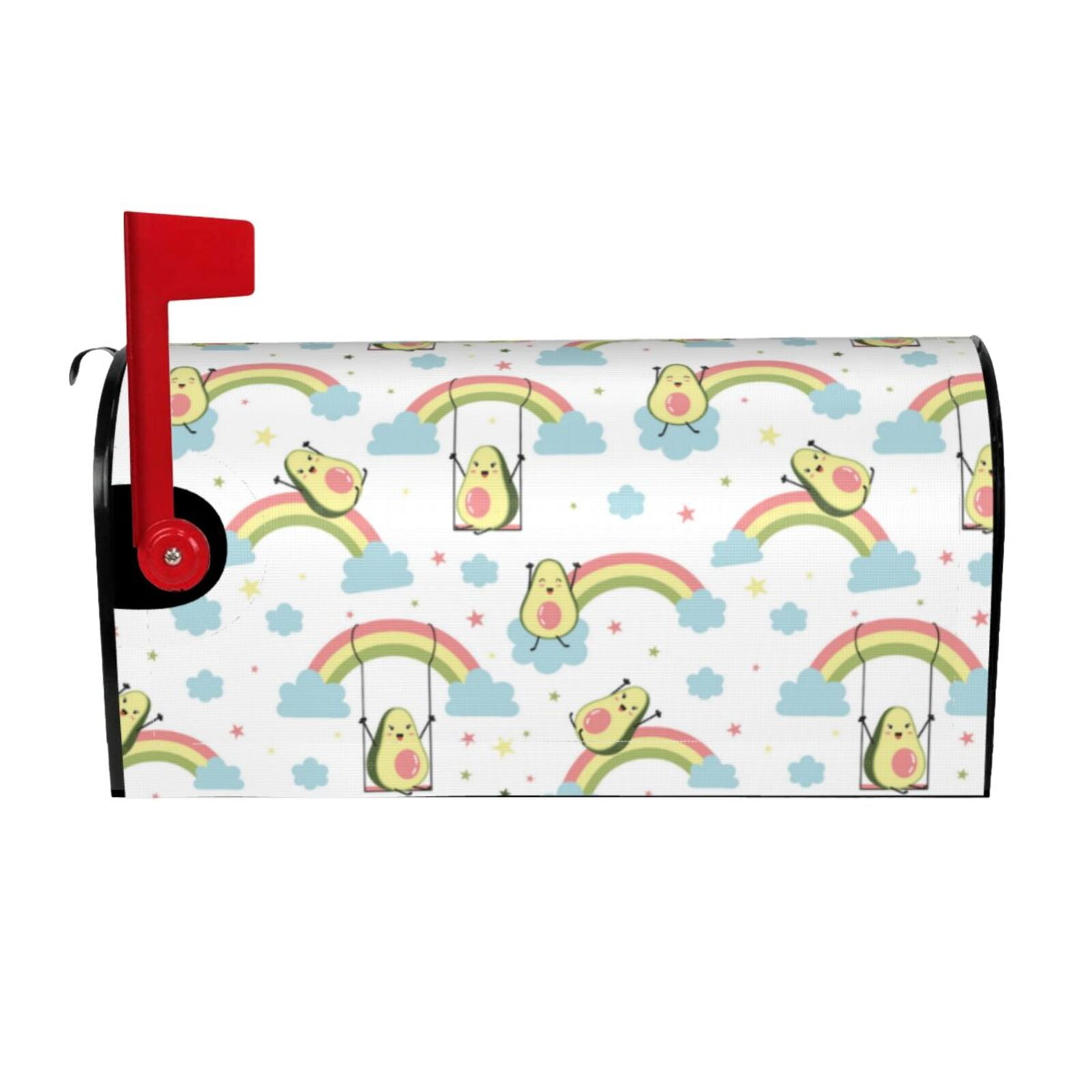 Mailbox Covers Cute Avocado Starry Sky Waterproof mail Box Covers ...