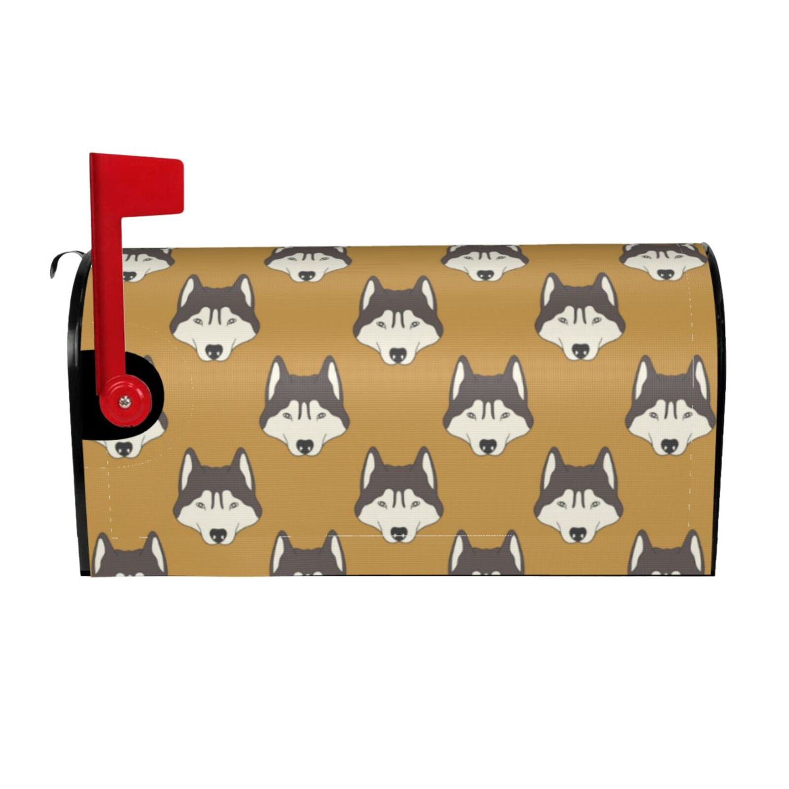 Mailbox Covers Cute Cartoon Husky Waterproof mail Box Covers, Magnetic ...