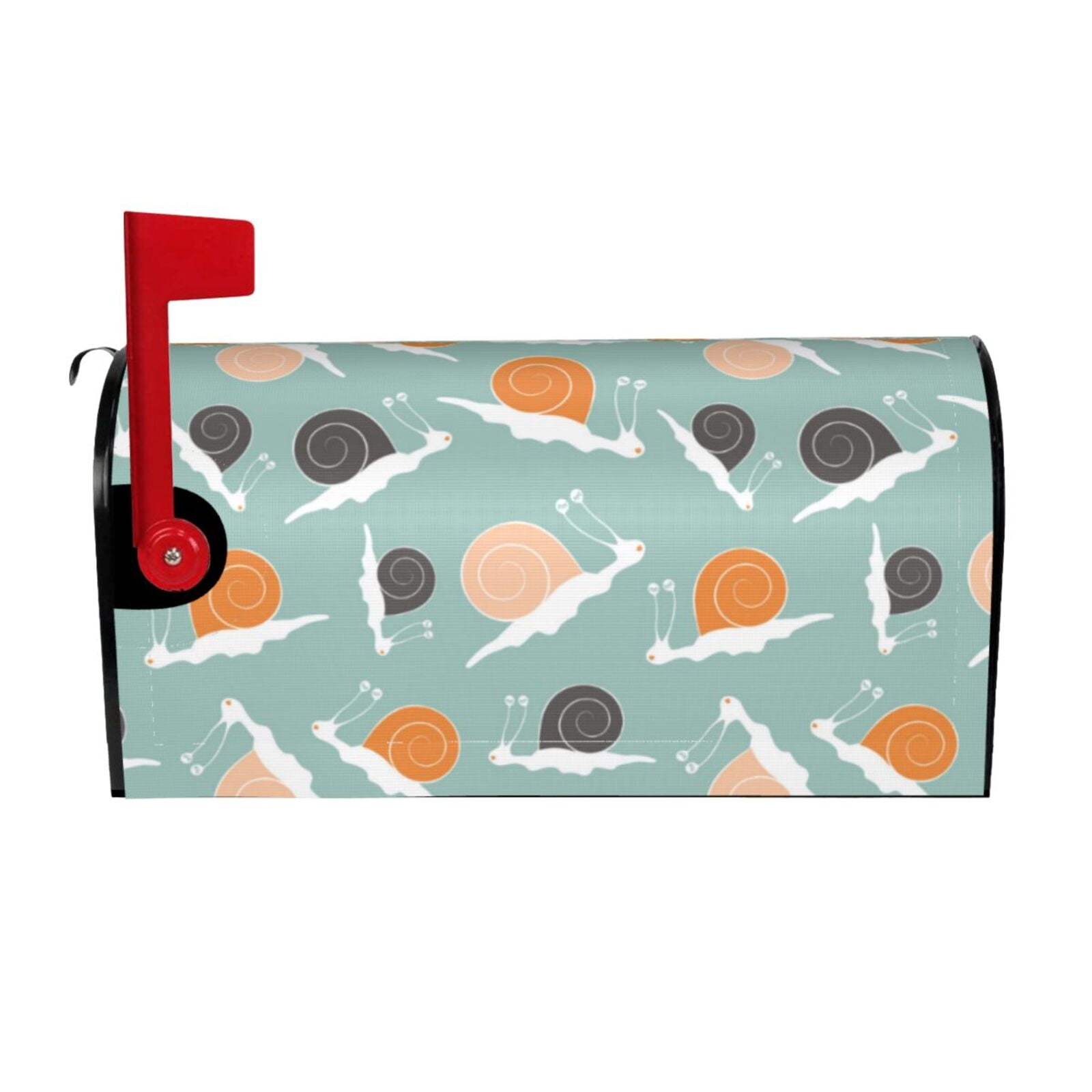 Mailbox Covers Cute Cartoon Snails Waterproof mail Box Covers, Magnetic ...