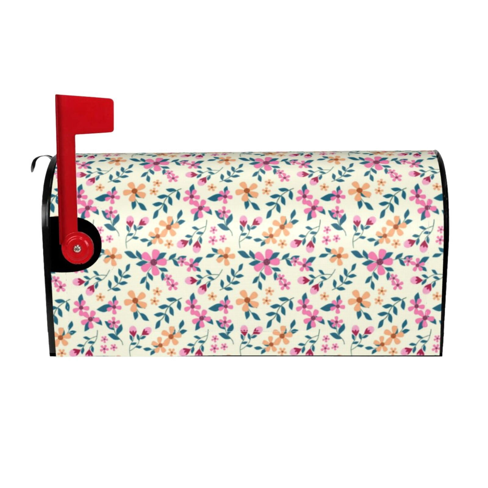 Mailbox Covers Cute Flower Waterproof mail Box Covers, Magnetic ...