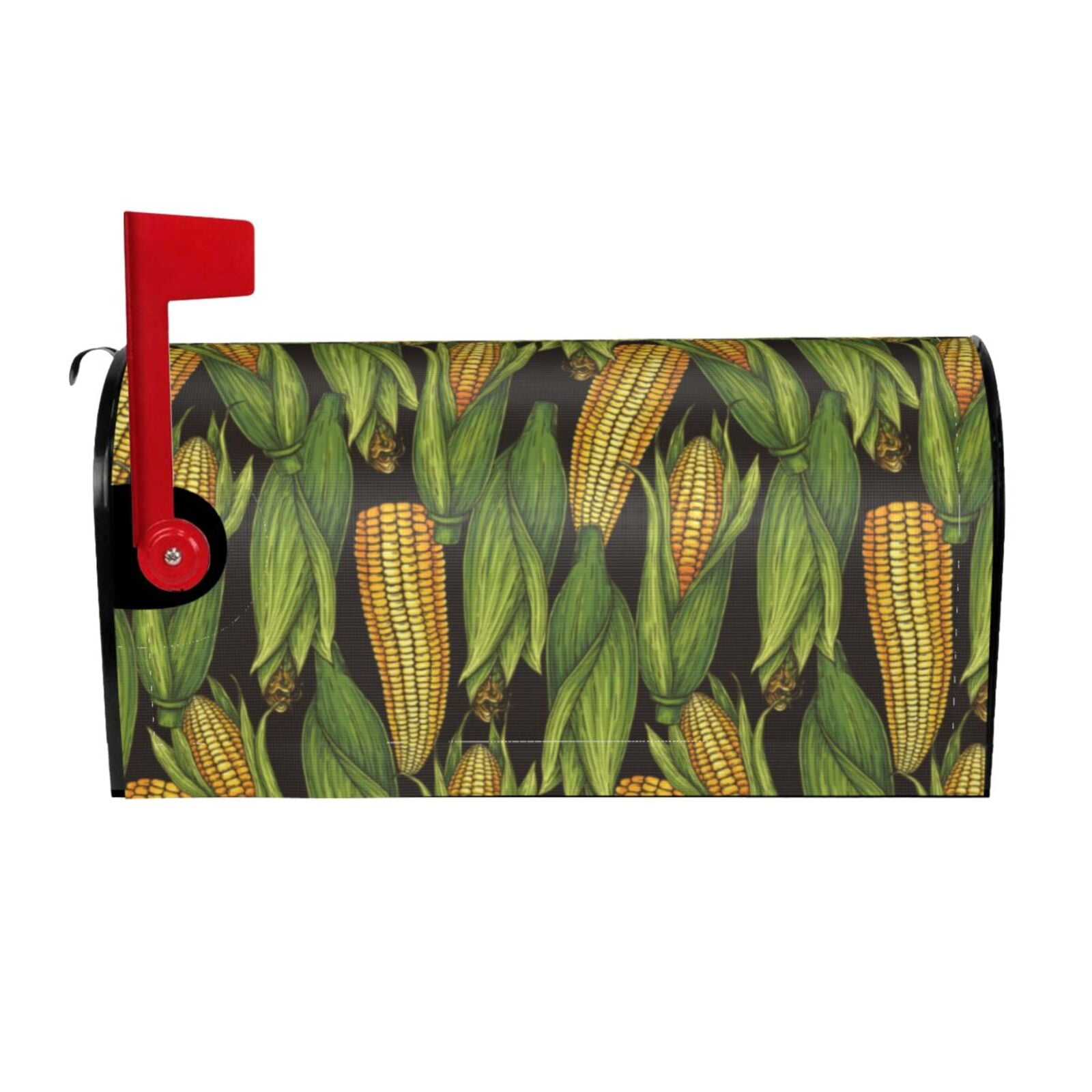 Mailbox Covers Cute Gold Corn Black Waterproof mail Box Covers ...