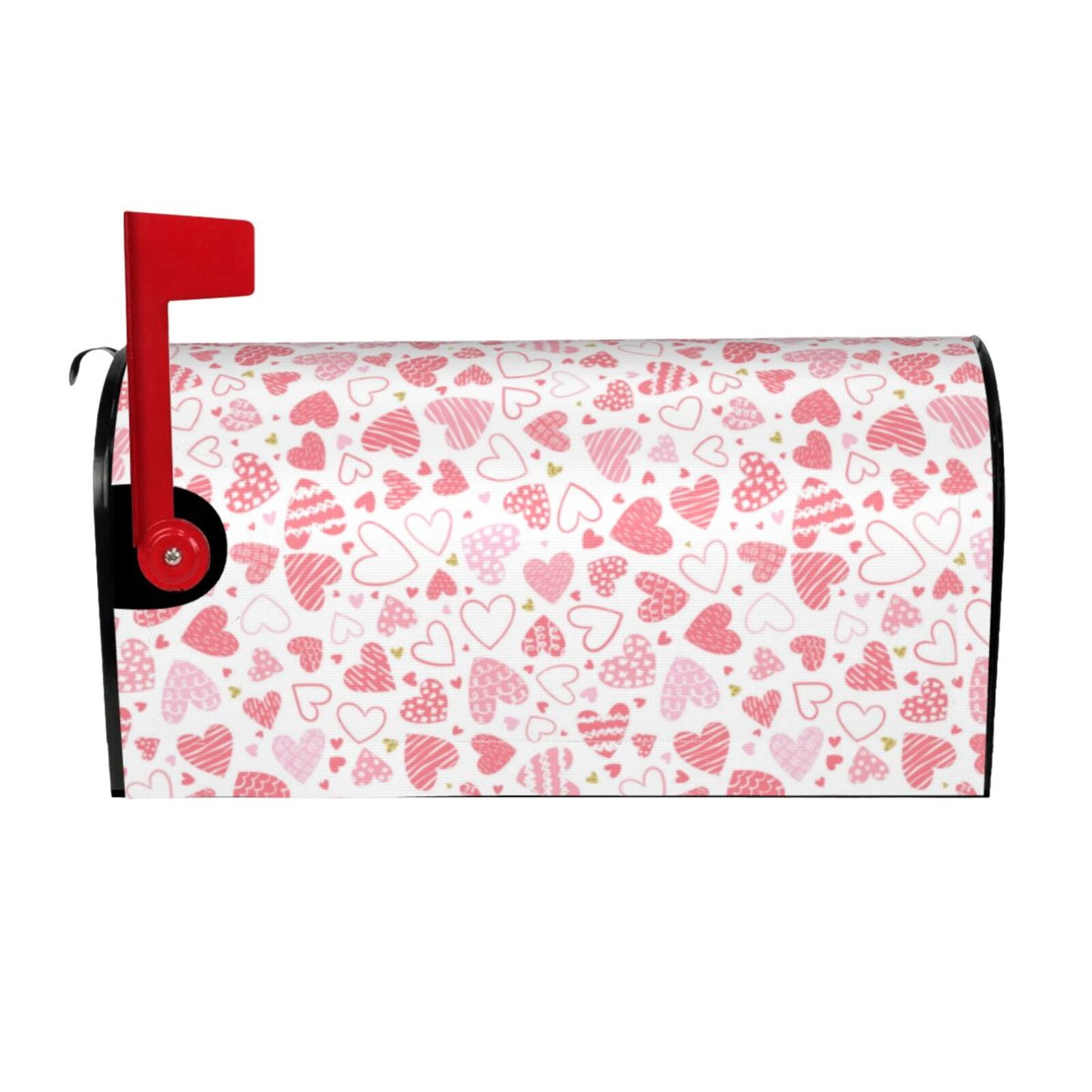 Mailbox Covers Cute Hand Drawn Hearts Waterproof mail Box Covers ...