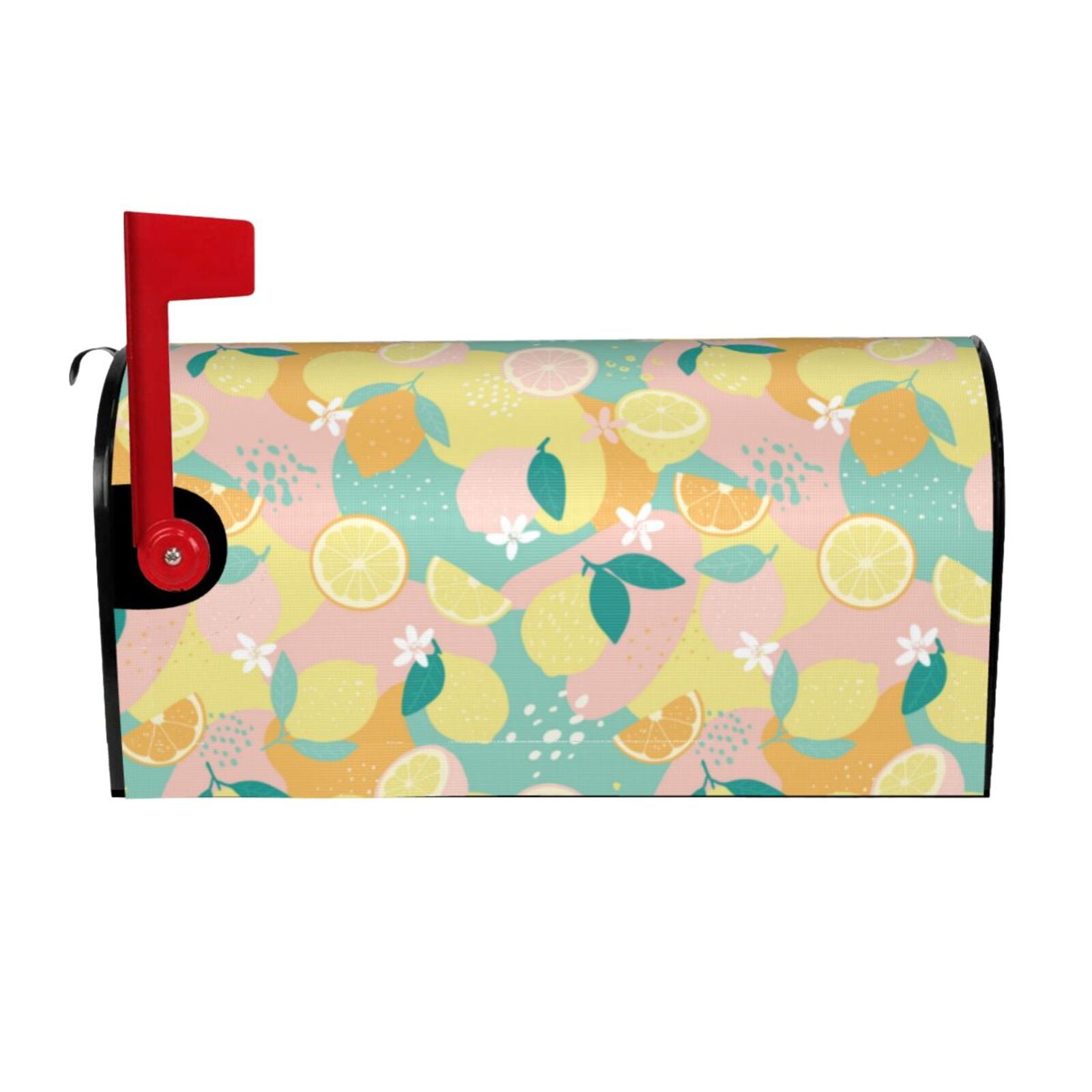 Mailbox Covers Cute Lemon Pink Blue Yellow Waterproof mail Box Covers ...