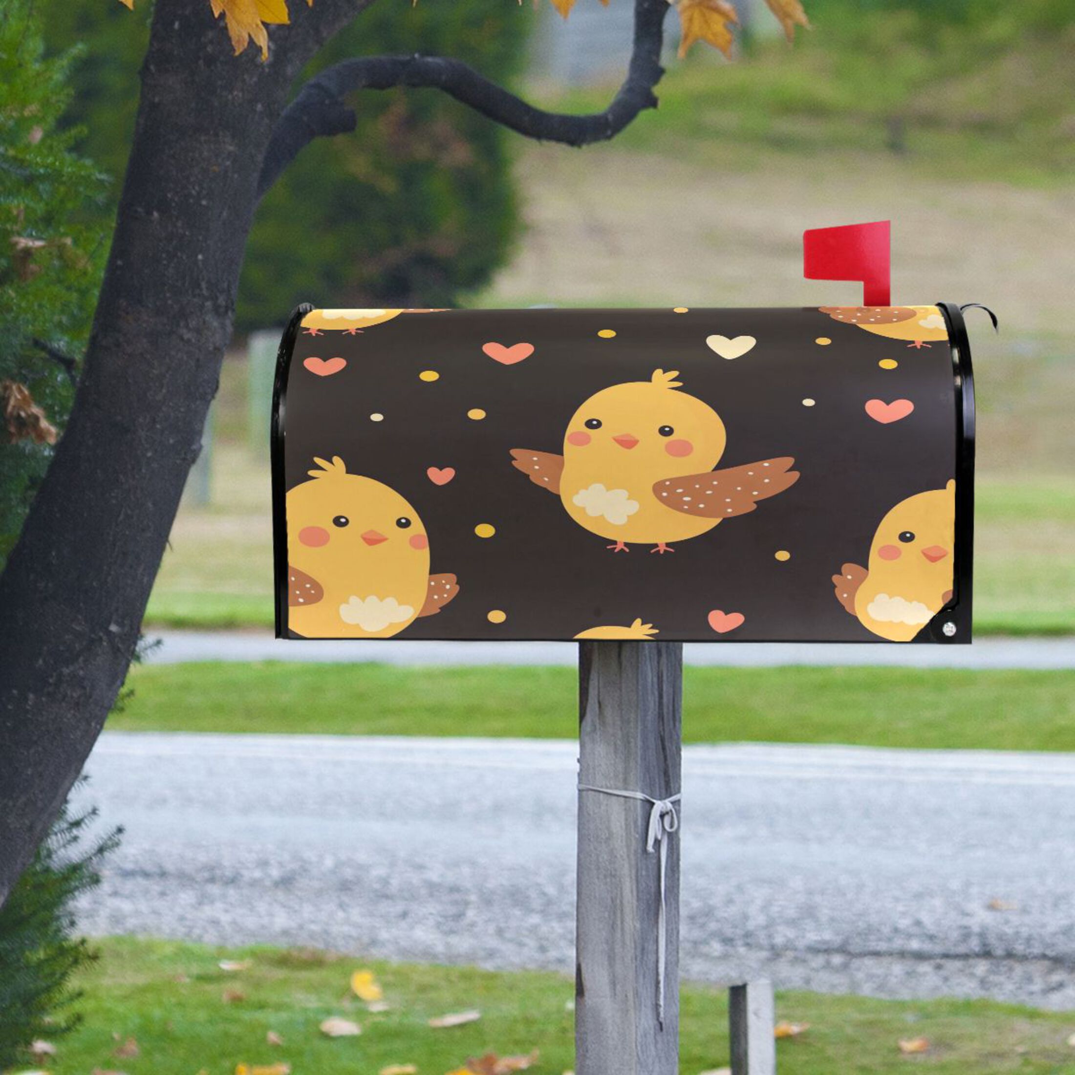 Mailbox Covers Cute Yellow Baby Chicks Mailbox Cover - Walmart.com