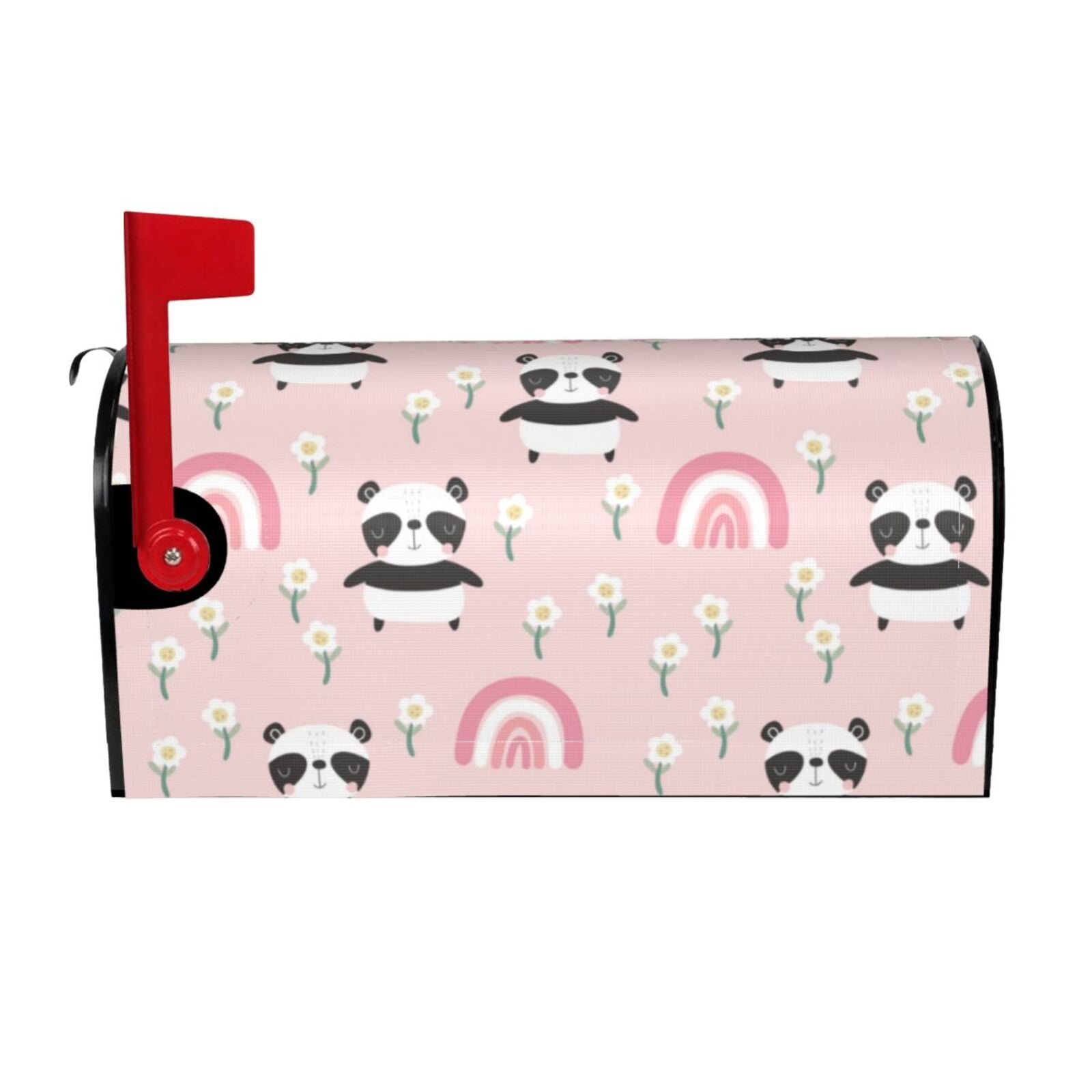 Mailbox Covers, Cute cartoon panda Welcome Cute Mailbox Cover Magnetic ...