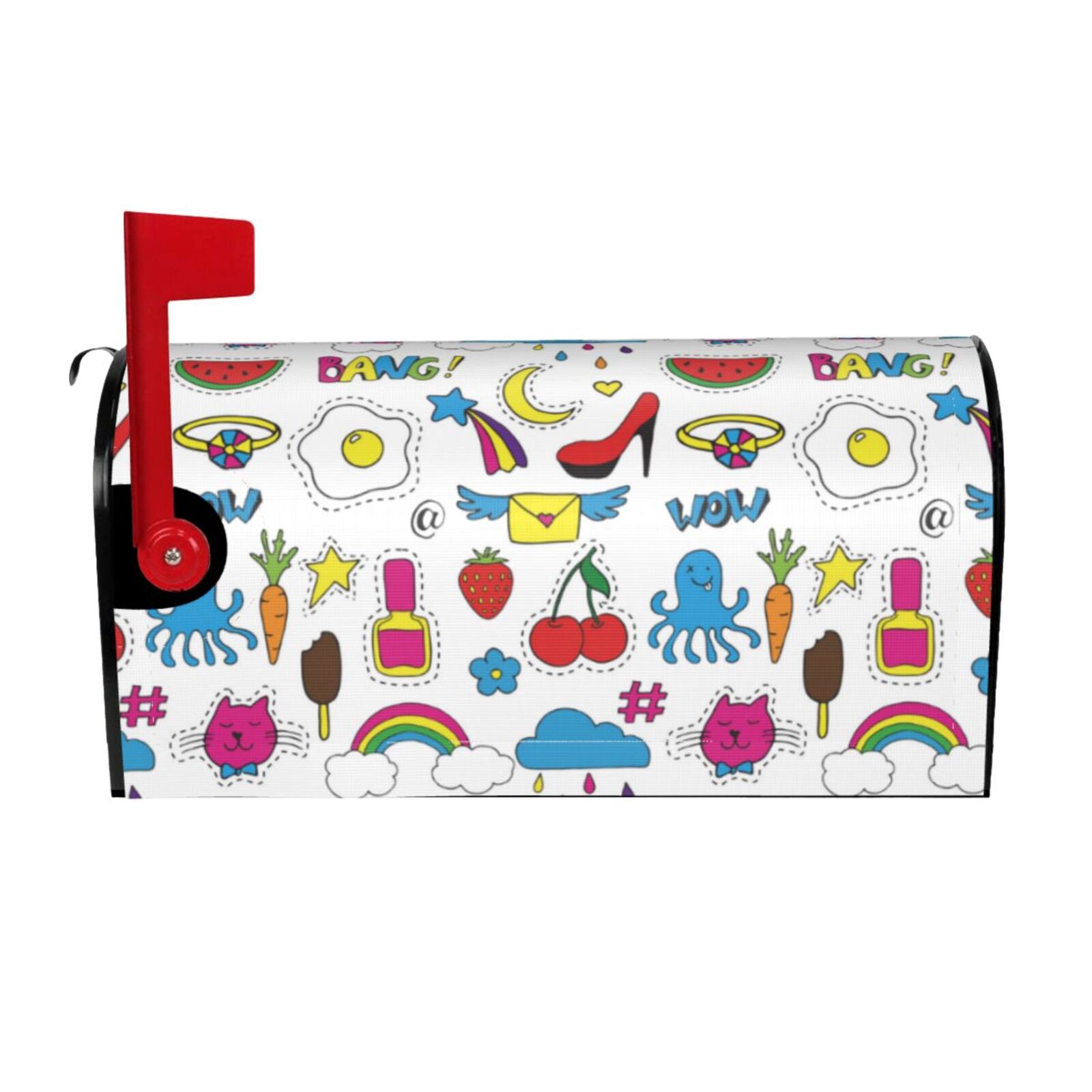 Mailbox Covers Cute pattern Waterproof mail Box Covers, Magnetic ...