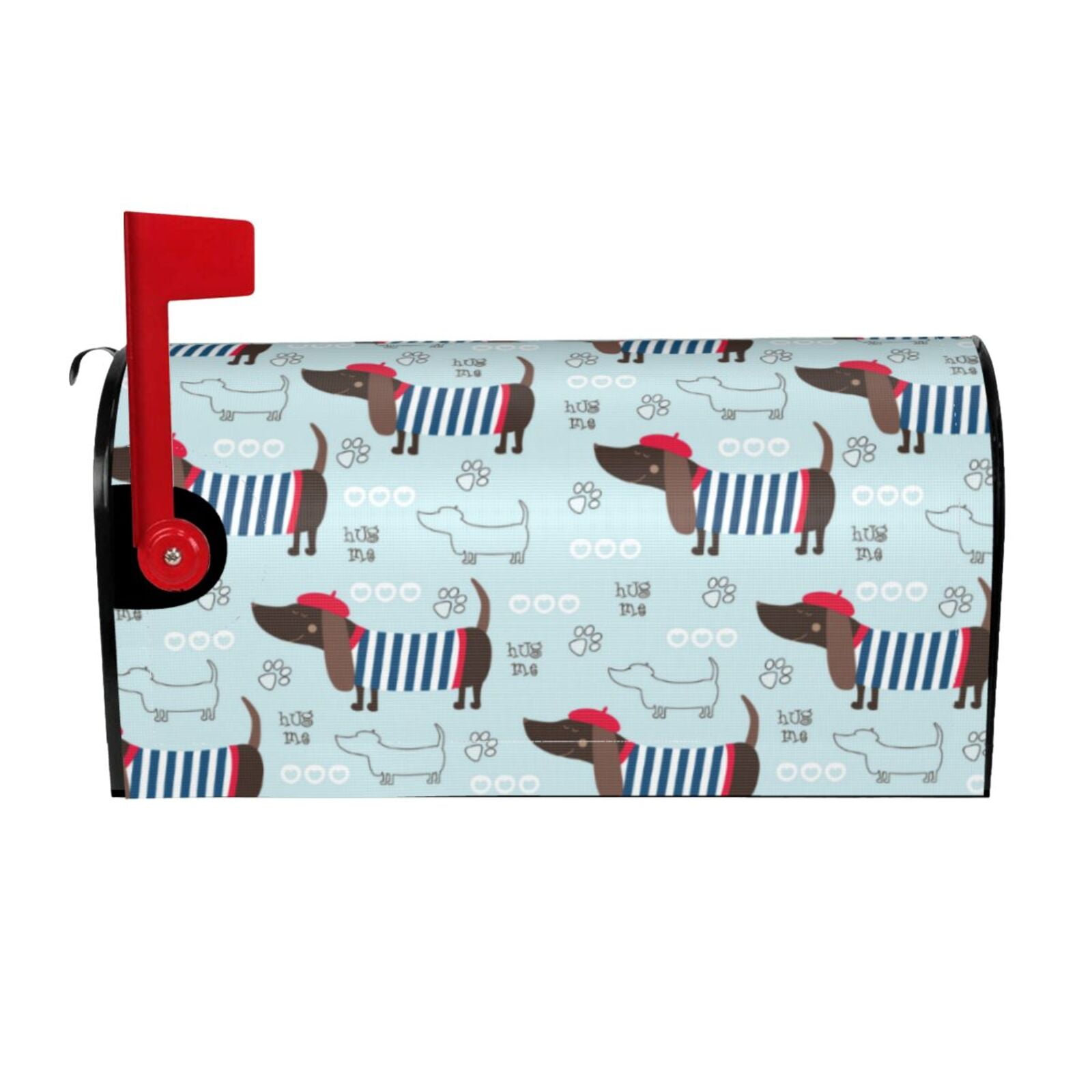Mailbox Covers Dachshund Dog Puppy Hat Waterproof mail Box Covers ...