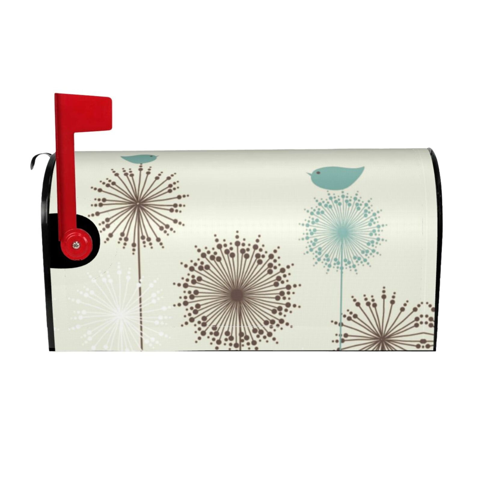 Mailbox Covers, Dandelion Birds Welcome Cute Mailbox Cover Magnetic ...