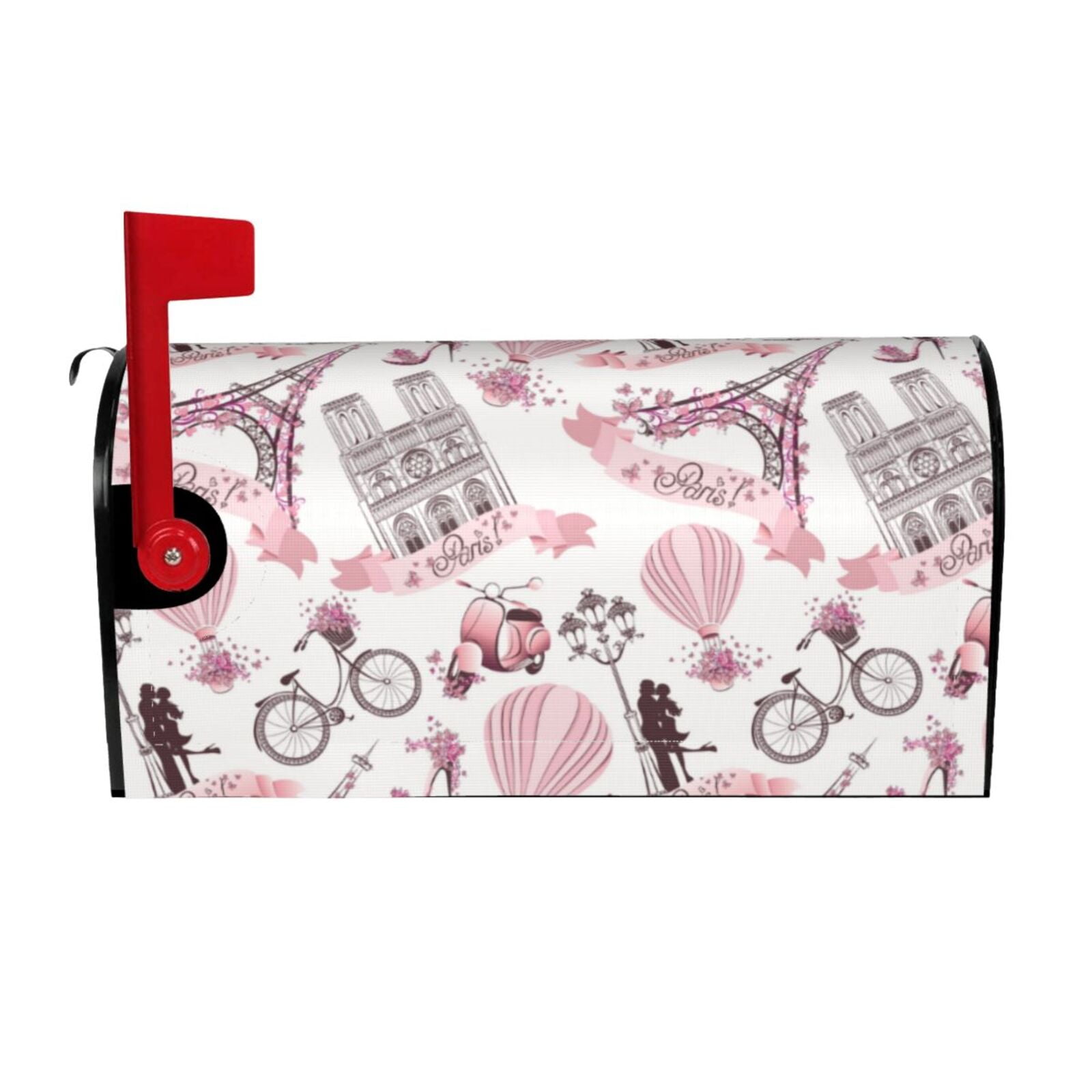 Mailbox Covers Eiffel Tower love Waterproof mail Box Covers, Magnetic ...