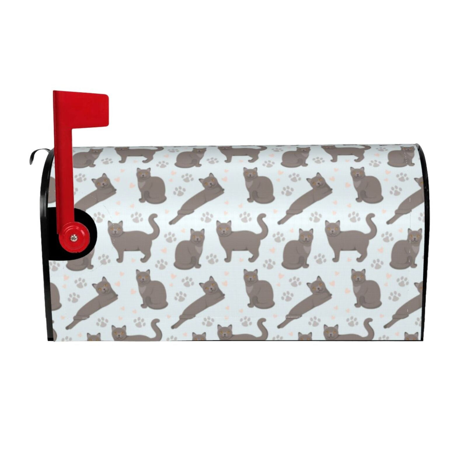 Mailbox Covers Elegant Cute Cartoon Cat Waterproof mail Box Covers ...