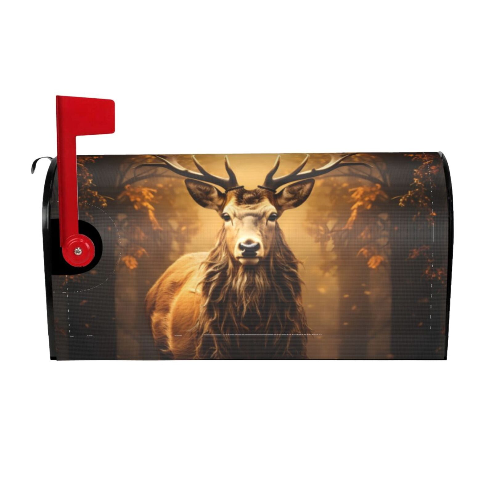 Mailbox Covers, Elk Welcome Cute Mailbox Cover Magnetic Standard Size ...