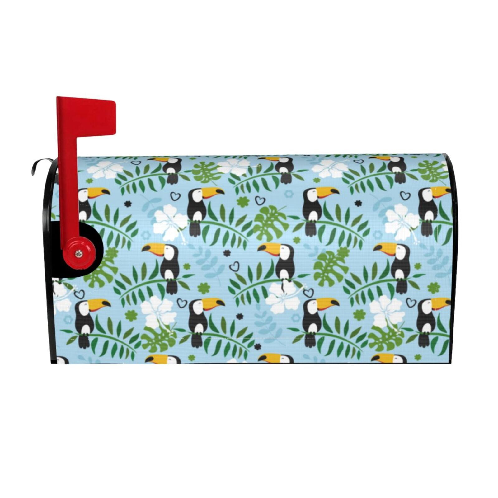 Mailbox Covers, Exotic bird toucan Welcome Cute Mailbox Cover Magnetic ...