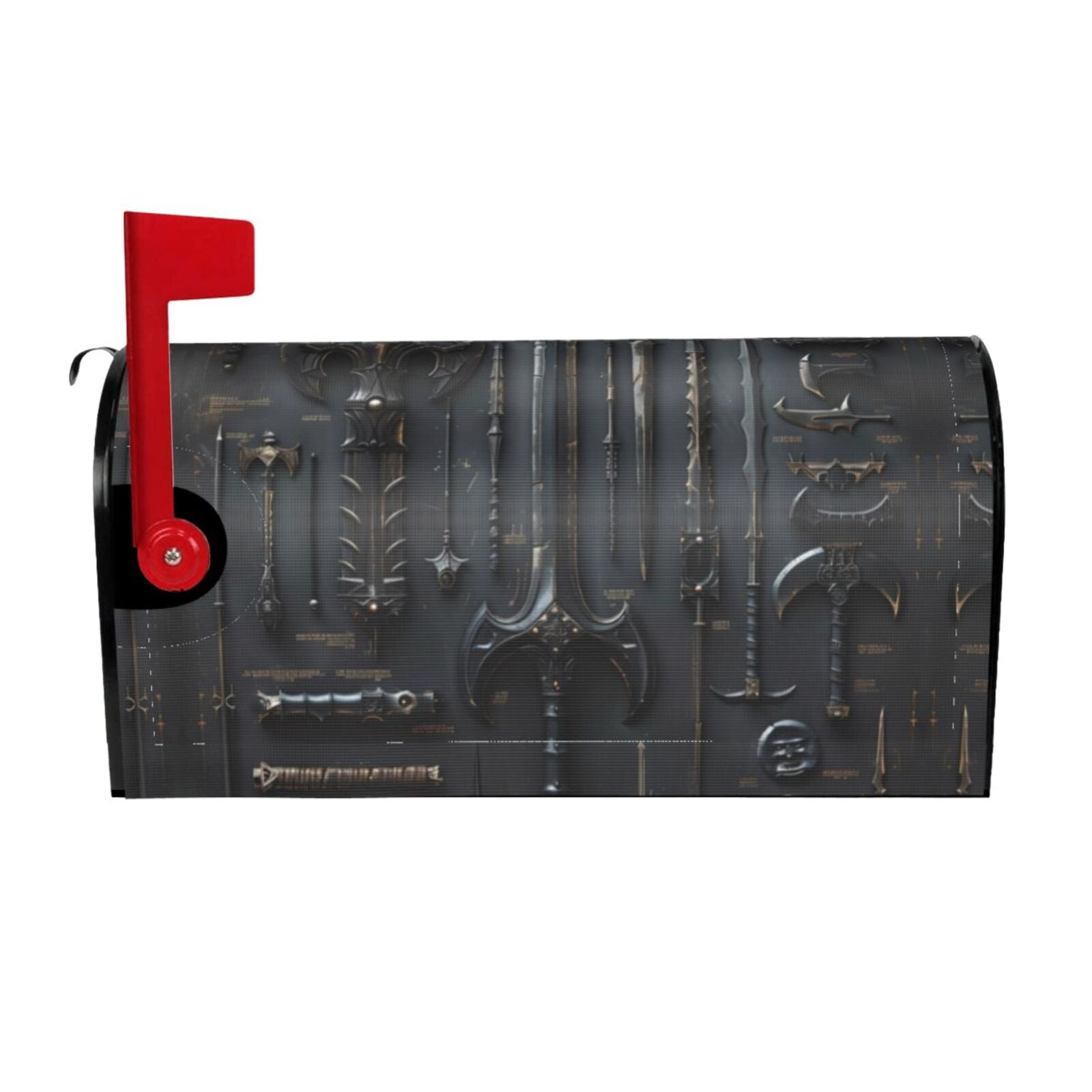 Mailbox Covers Fantasy Medieval Weaponry Waterproof mail Box Covers ...