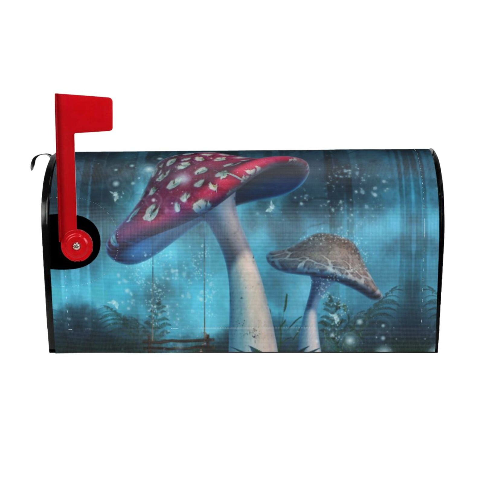Mailbox Covers, Fantasy Mushrooms Welcome Cute Mailbox Cover Magnetic ...