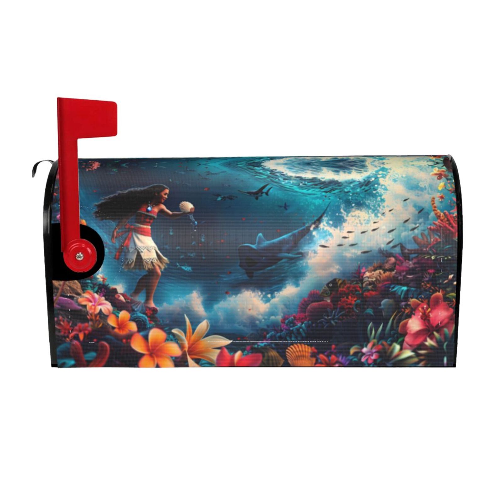 Mailbox Covers, Fantasy Underwater Adventure Cute Welcome Mailbox Cover ...