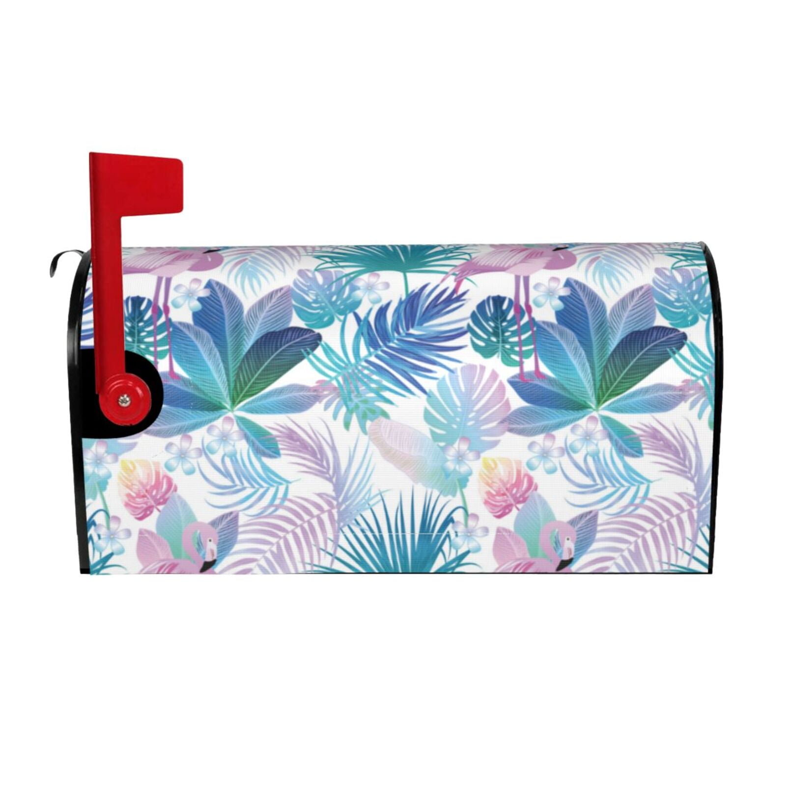 Mailbox Covers Flamingo Palm Leaves Waterproof mail Box Covers ...