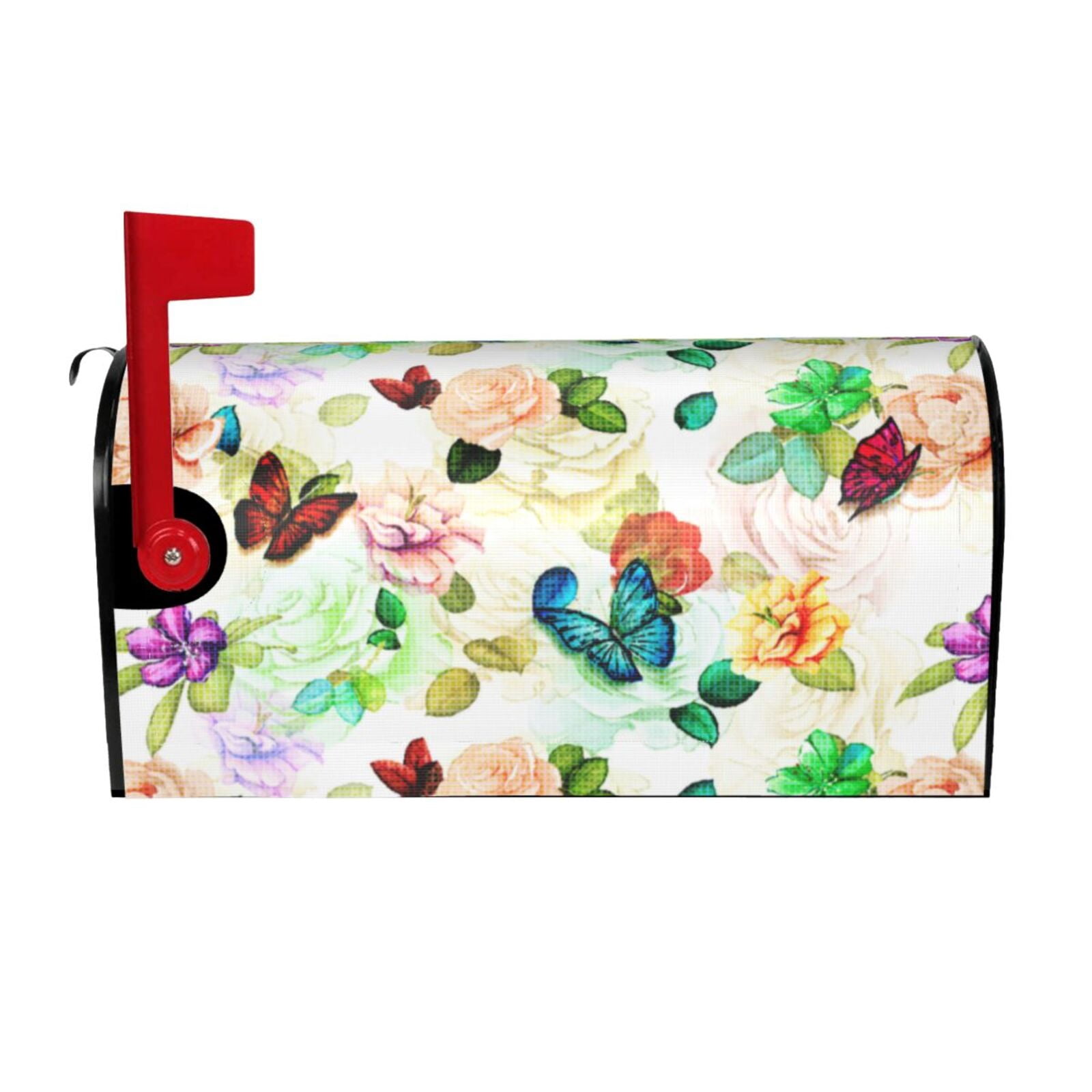 Mailbox Covers, Floral Vintage Welcome Cute Mailbox Cover Magnetic ...