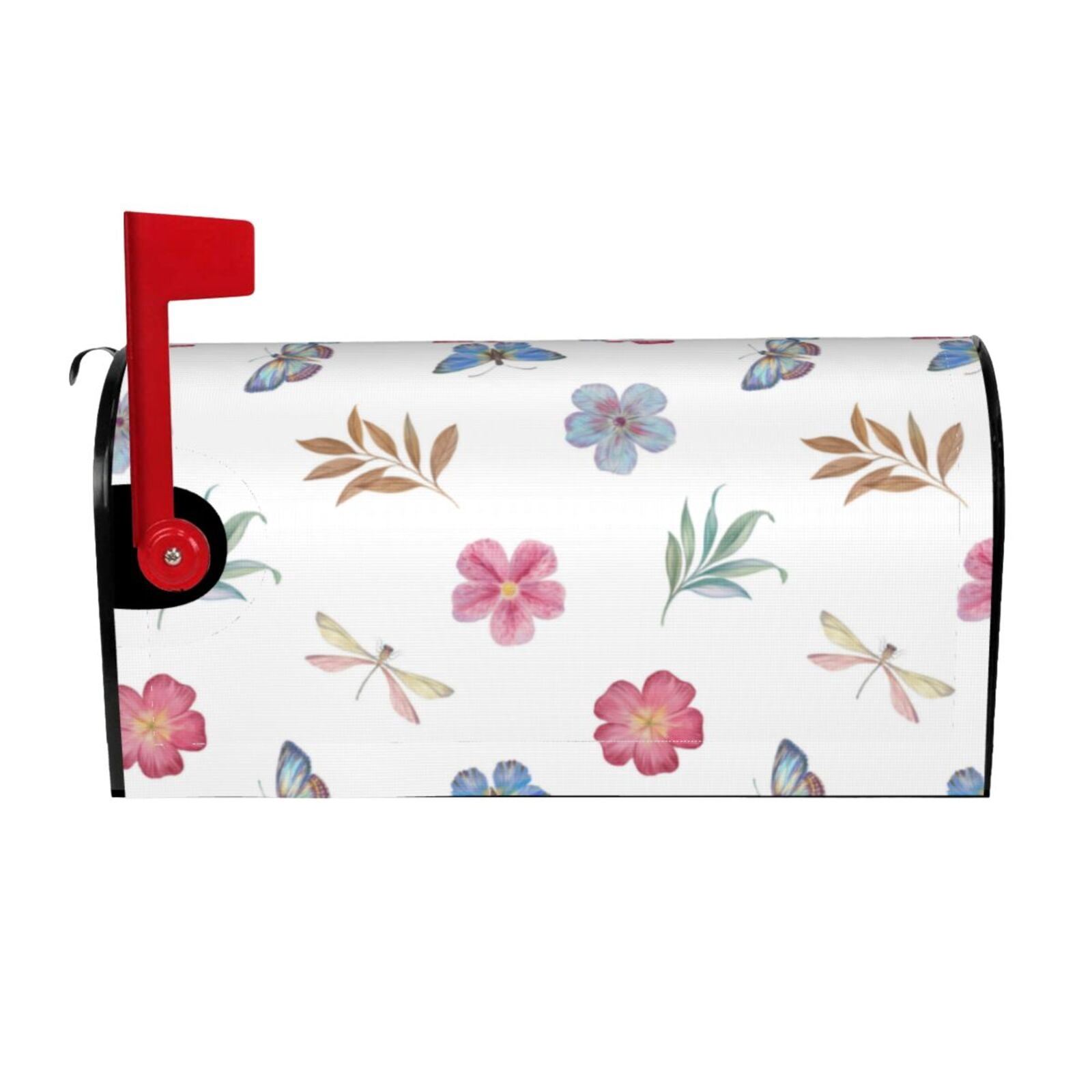 Mailbox Covers Flower Leaf Butterfly Waterproof mail Box Covers ...