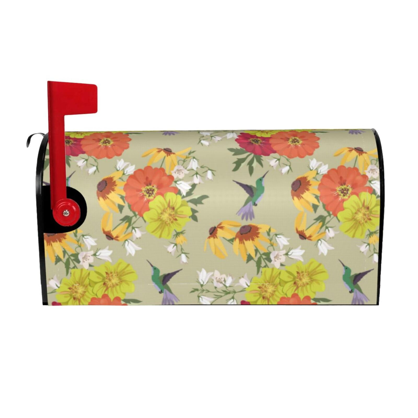 Mailbox Covers, Flowers and Hummingbirds Welcome Cute Mailbox Cover ...