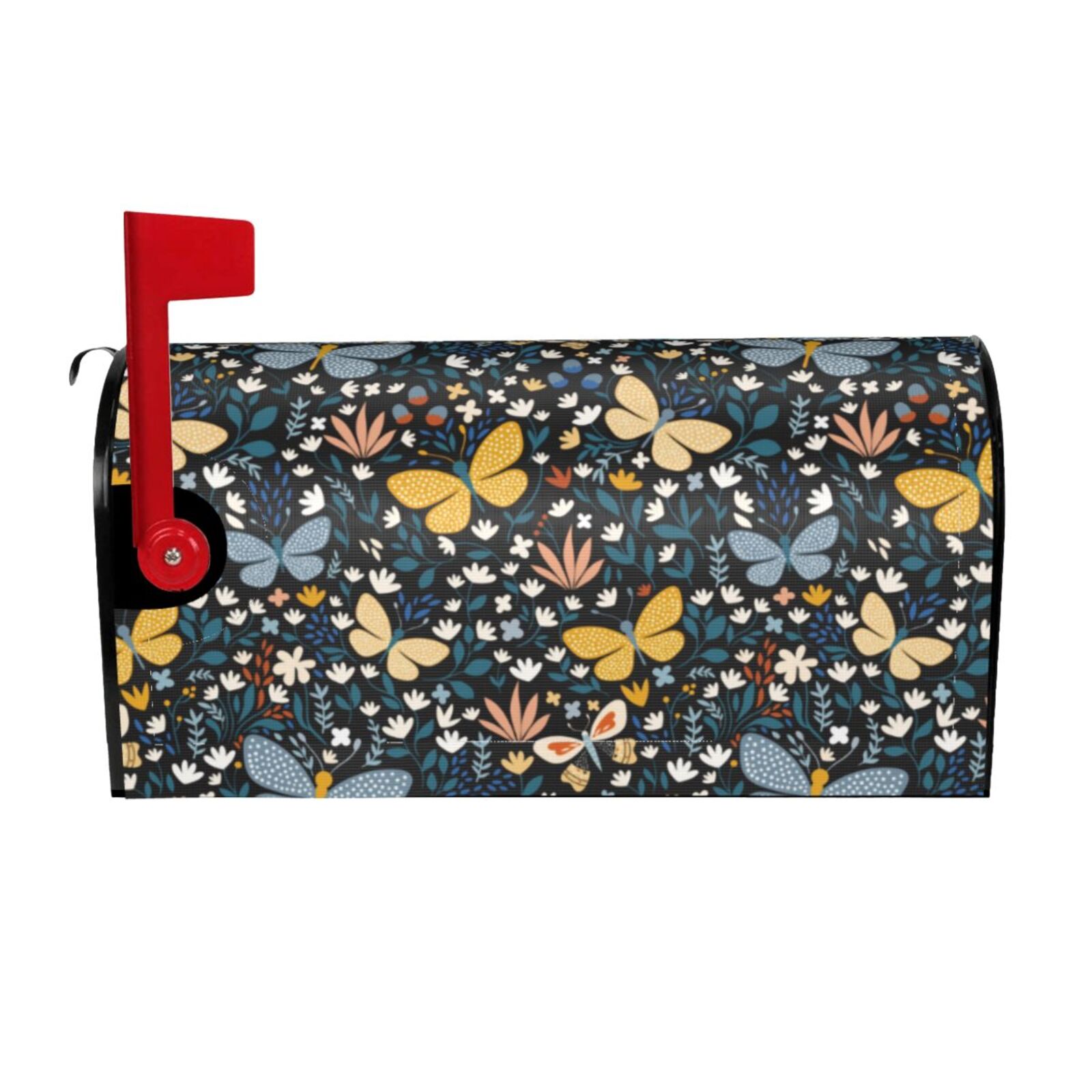 Mailbox Covers, Flowers butterfly Welcome Cute Mailbox Cover Magnetic ...