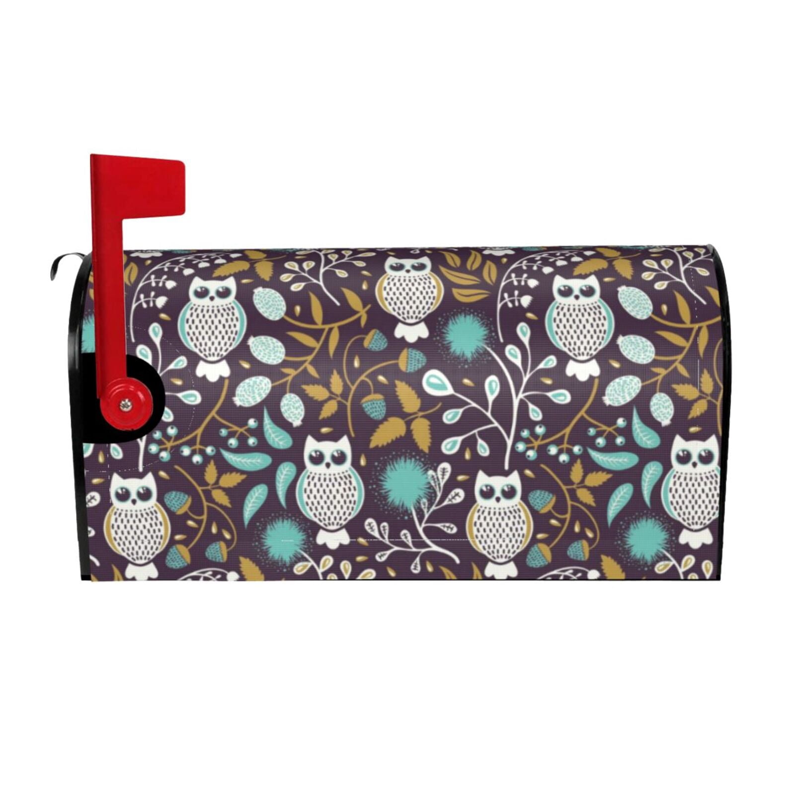 Mailbox Covers Forest Cute Owl A Waterproof mail Box Covers, Magnetic ...