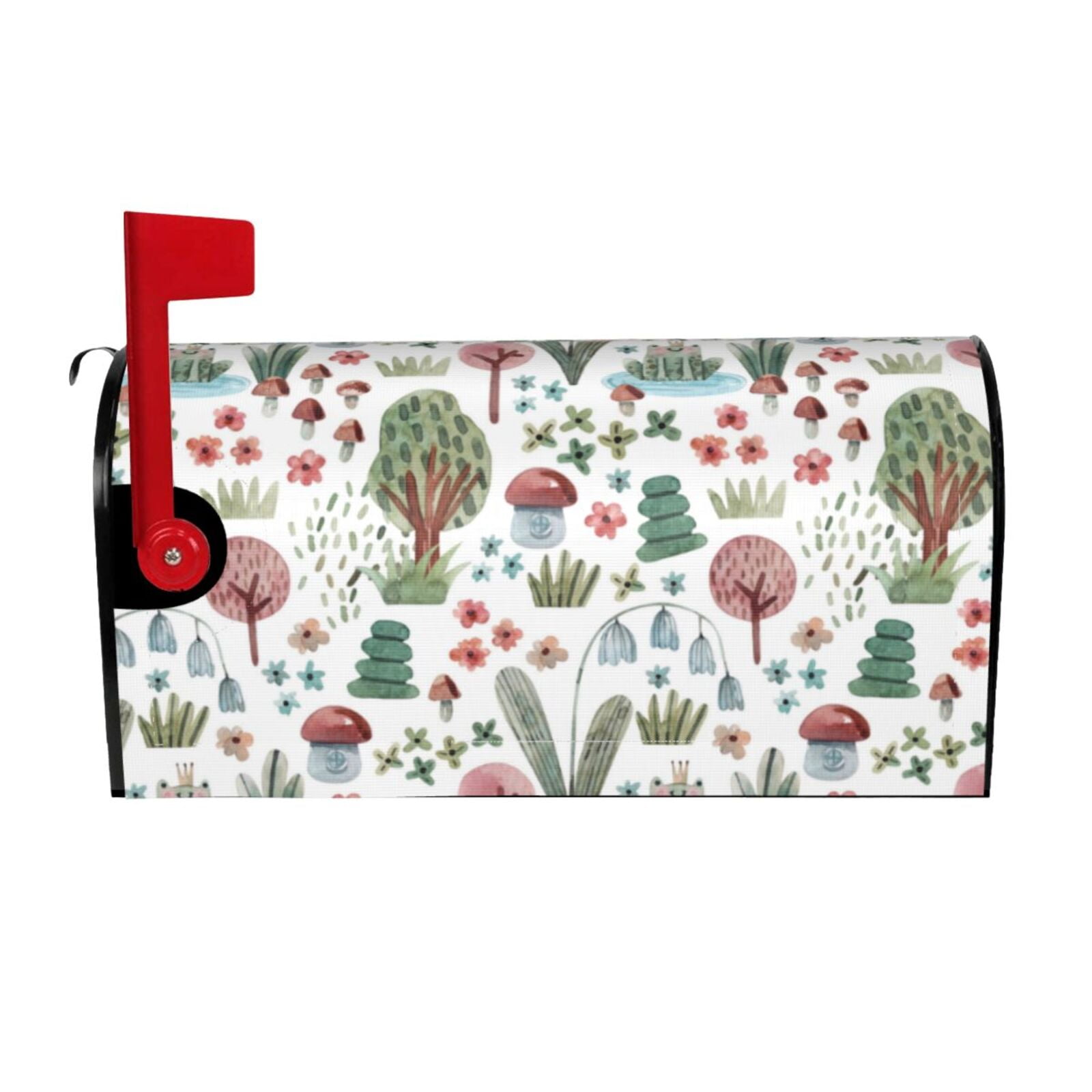 Mailbox Covers Frog and Forest Plants Waterproof mail Box Covers ...