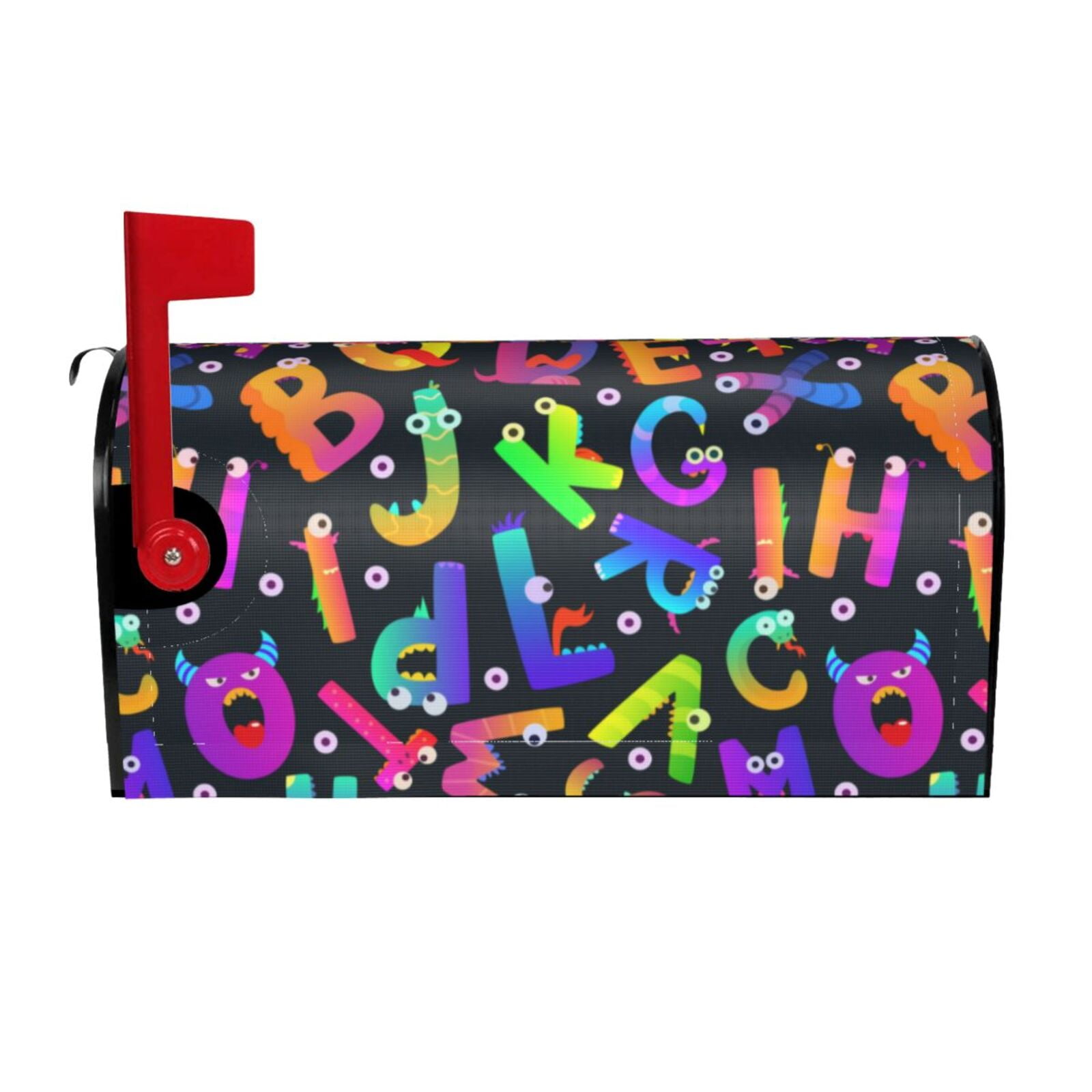 Mailbox Covers, Funny Alphabet Monster Welcome Cute Mailbox Cover ...
